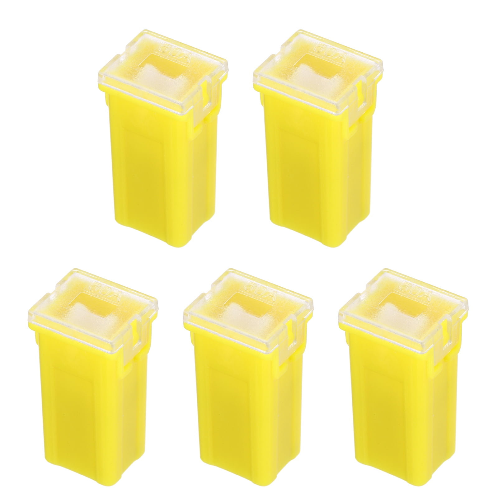 5 Pcs Cartridge Fuse, 48VDC 60A Tall Profile Terminal Automotive ...