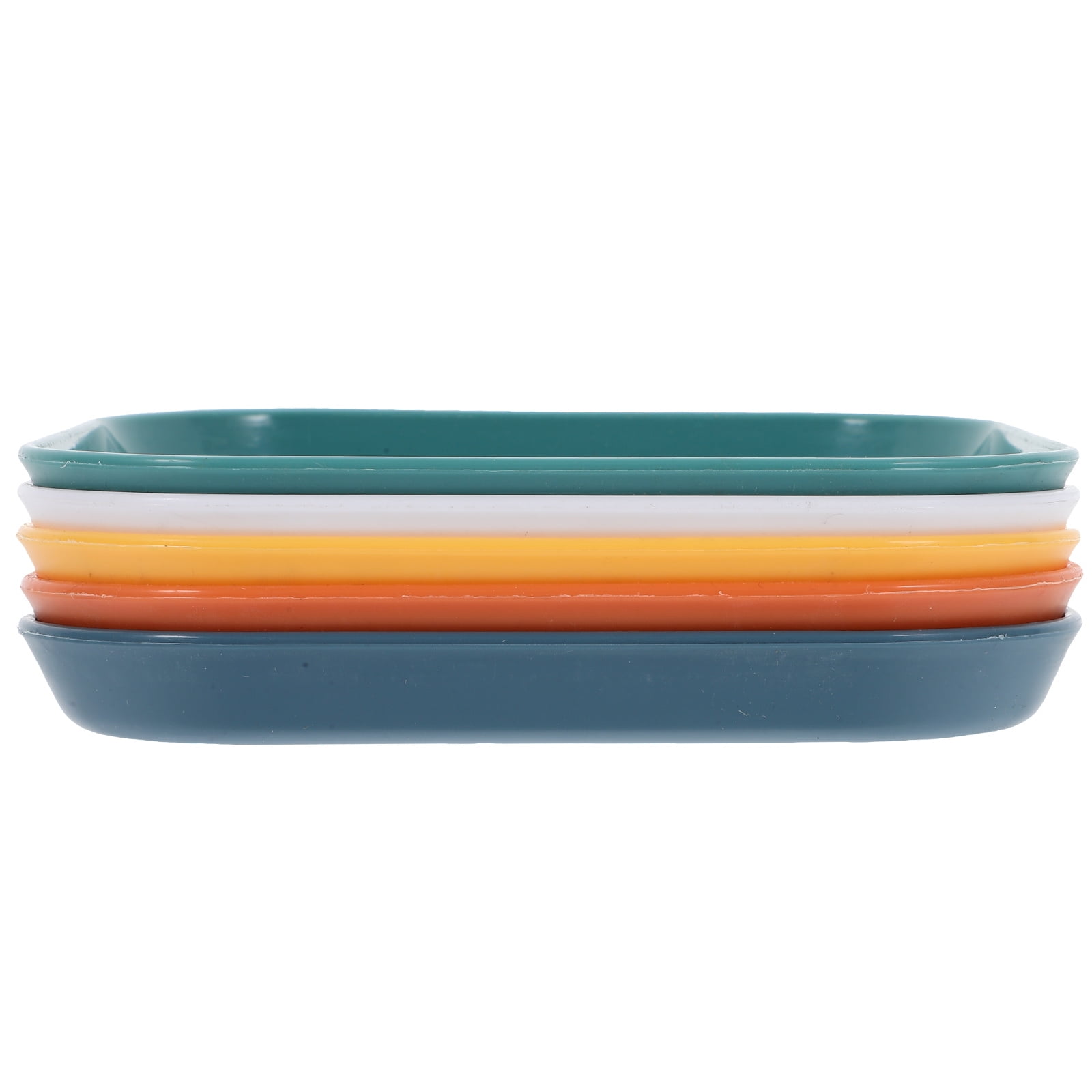 5 Pcs Cat Food Tray Cat Bowl Shallow Puppy Dish Pet Food Bowls Shallow ...