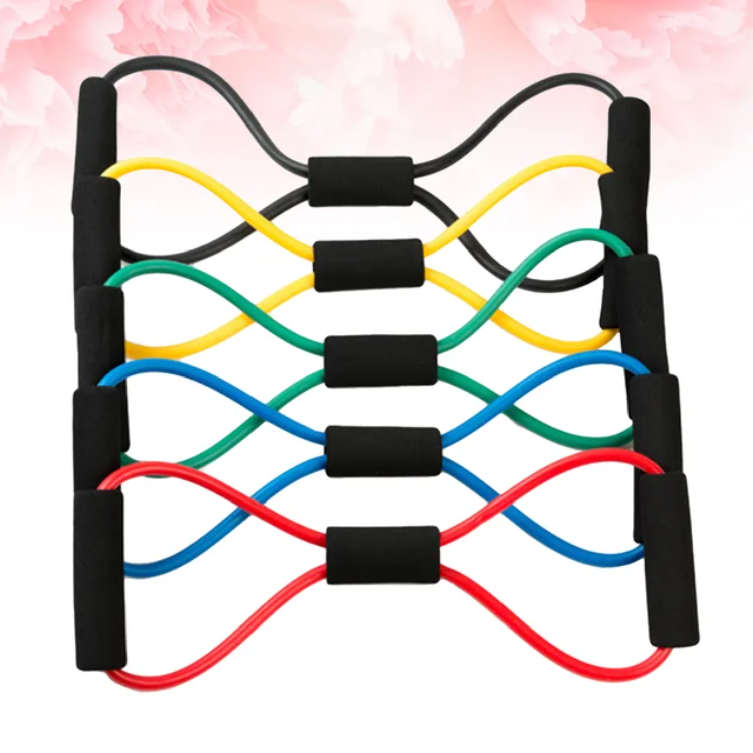 5 Pcs Chest Shaping Band Expander Stretch Bands Number Yoga Tube ...