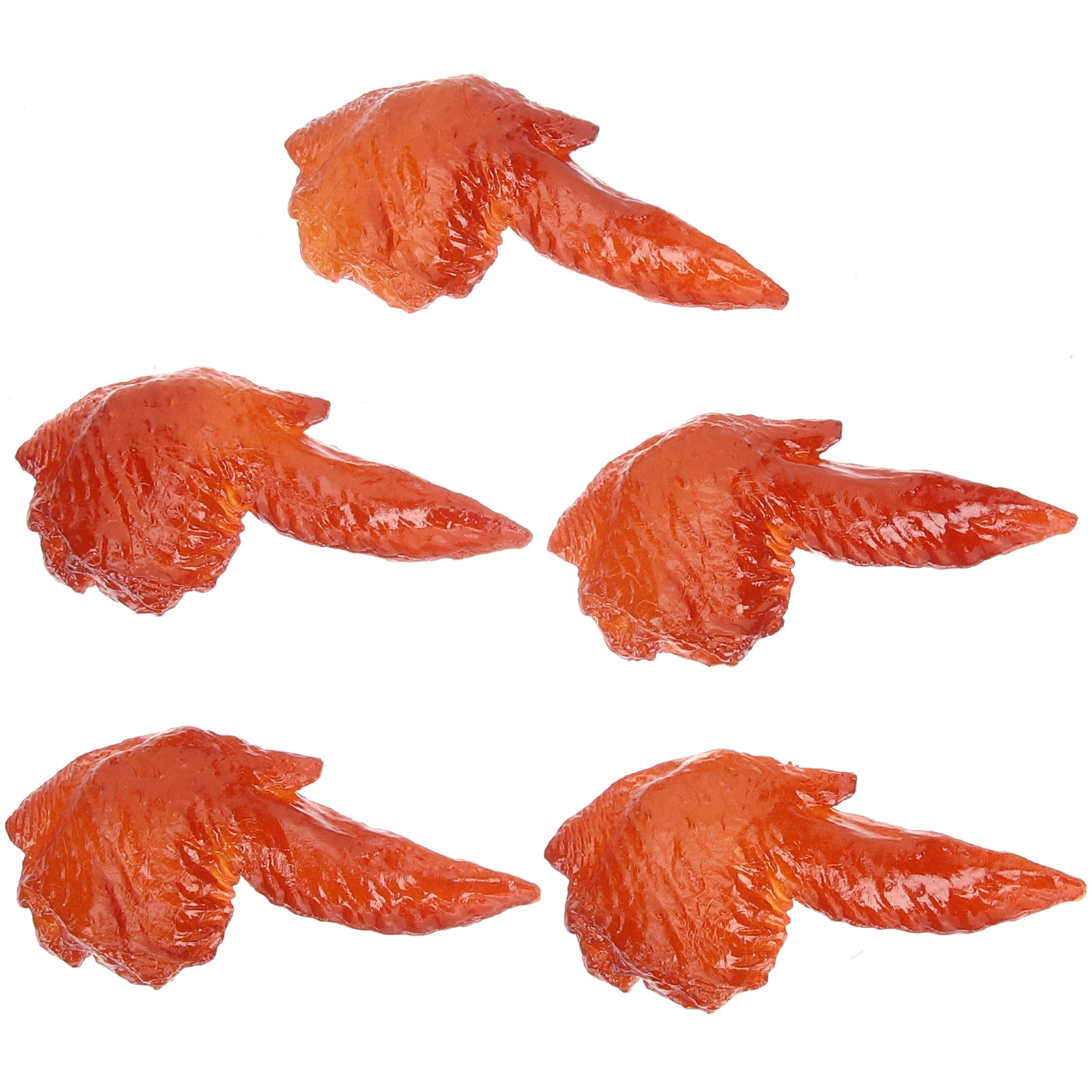 5 Pcs Chicken Wing Model Chicken Wings Fake Chicken Wing Chicken Wing ...