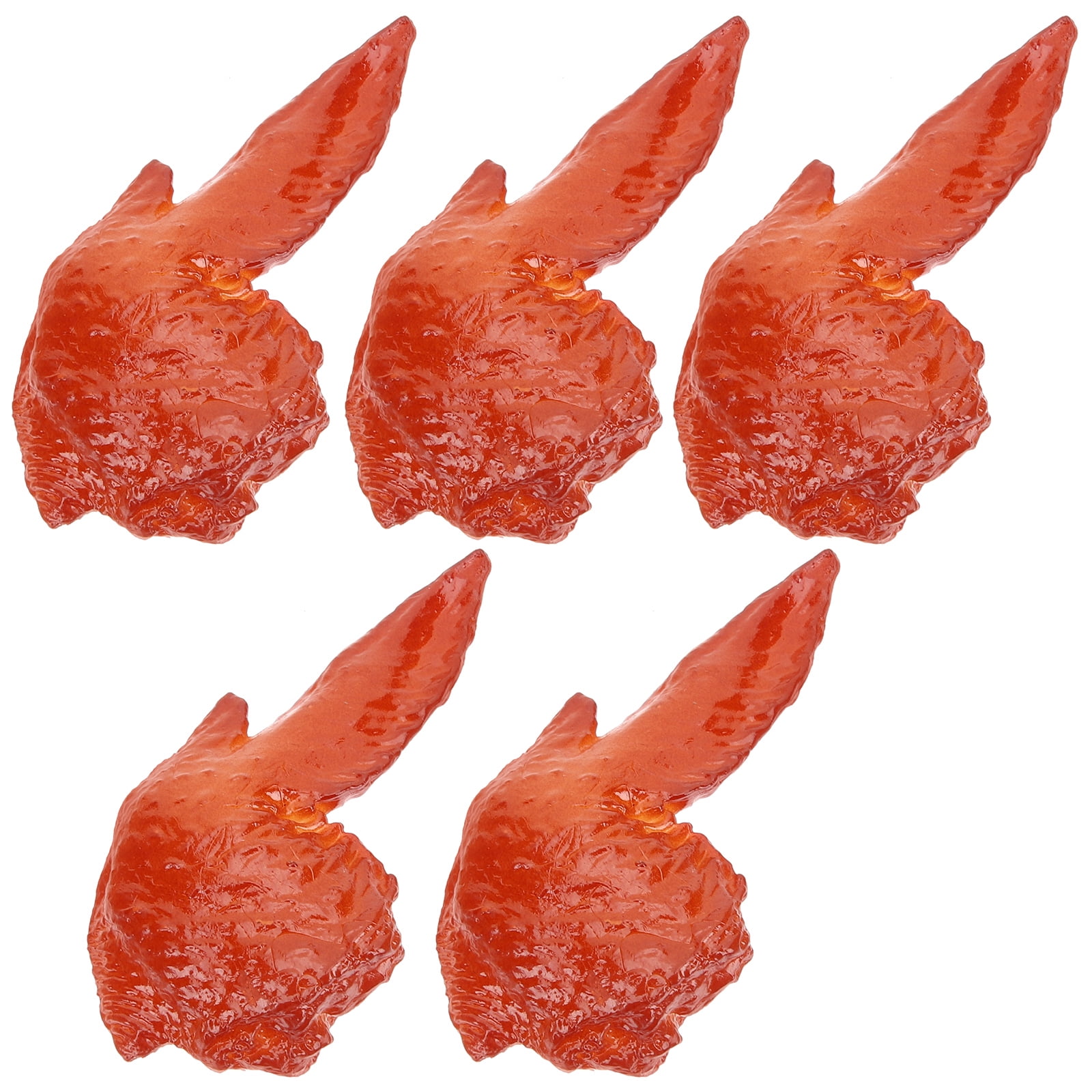 5 Pcs Chicken Wing Model Chicken Wings Realistic Fake Chicken Wing Fake ...