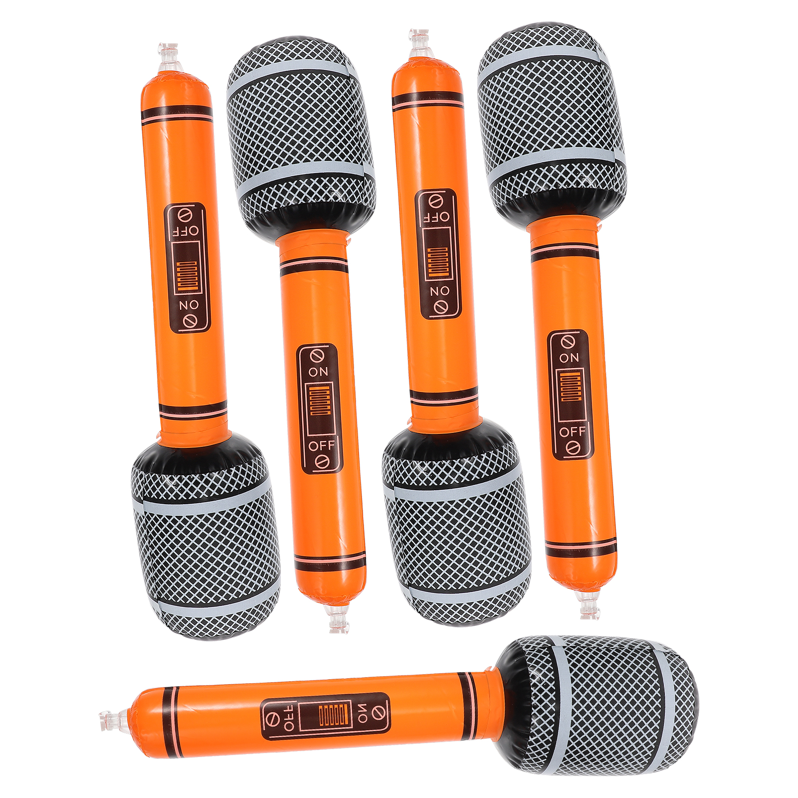 5 Pcs Childrens Toys Mic for Kids Inflatable Handheld Microphone ...