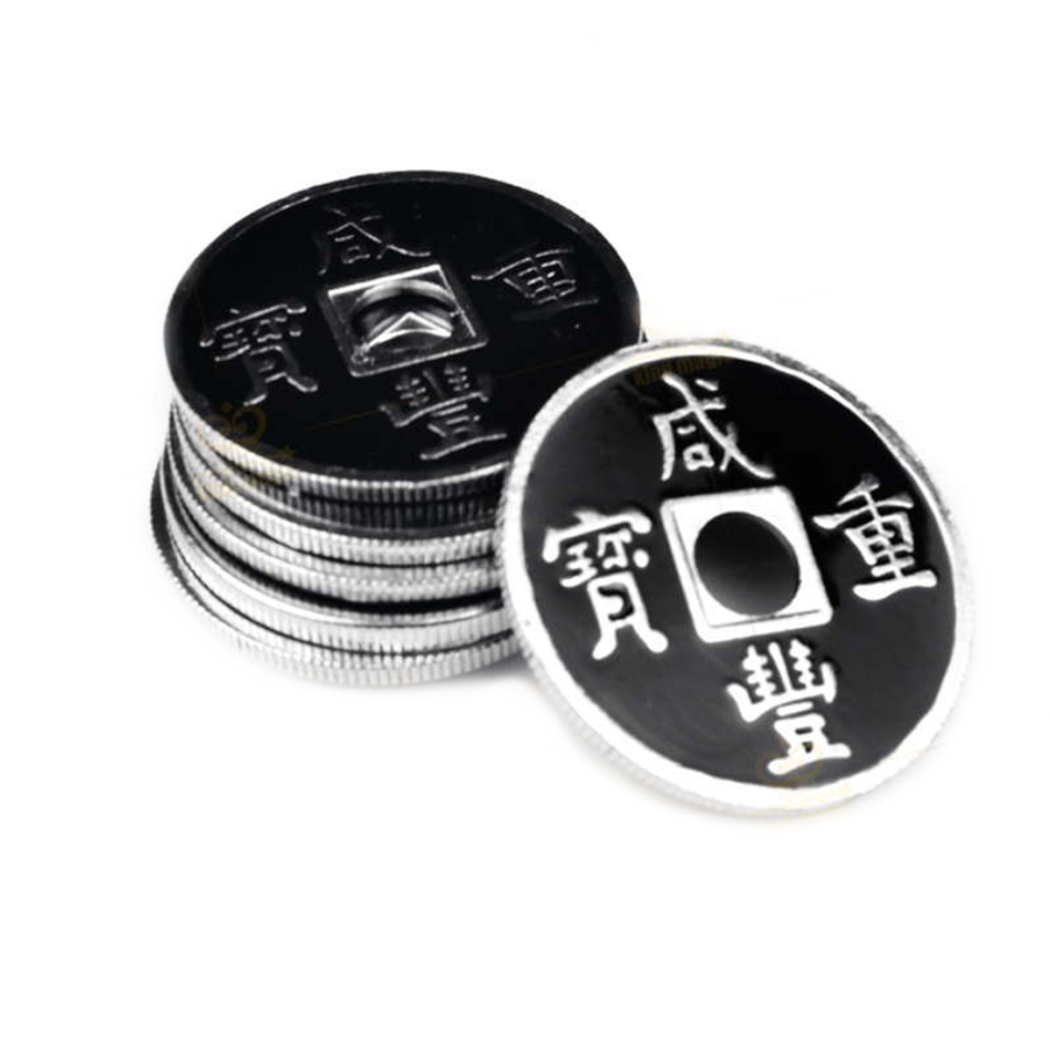 5 Pcs Chinese Coin Magic Tricks US Half Dollar Size Coin Magic ...