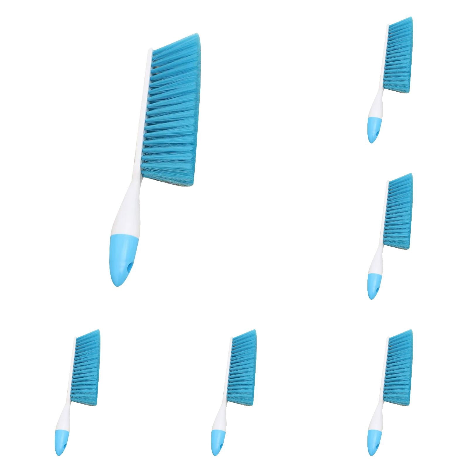 5 Pcs Cleaning Brush with Handle, 12.4 inch Hand Broom Cleaning Brushes ...