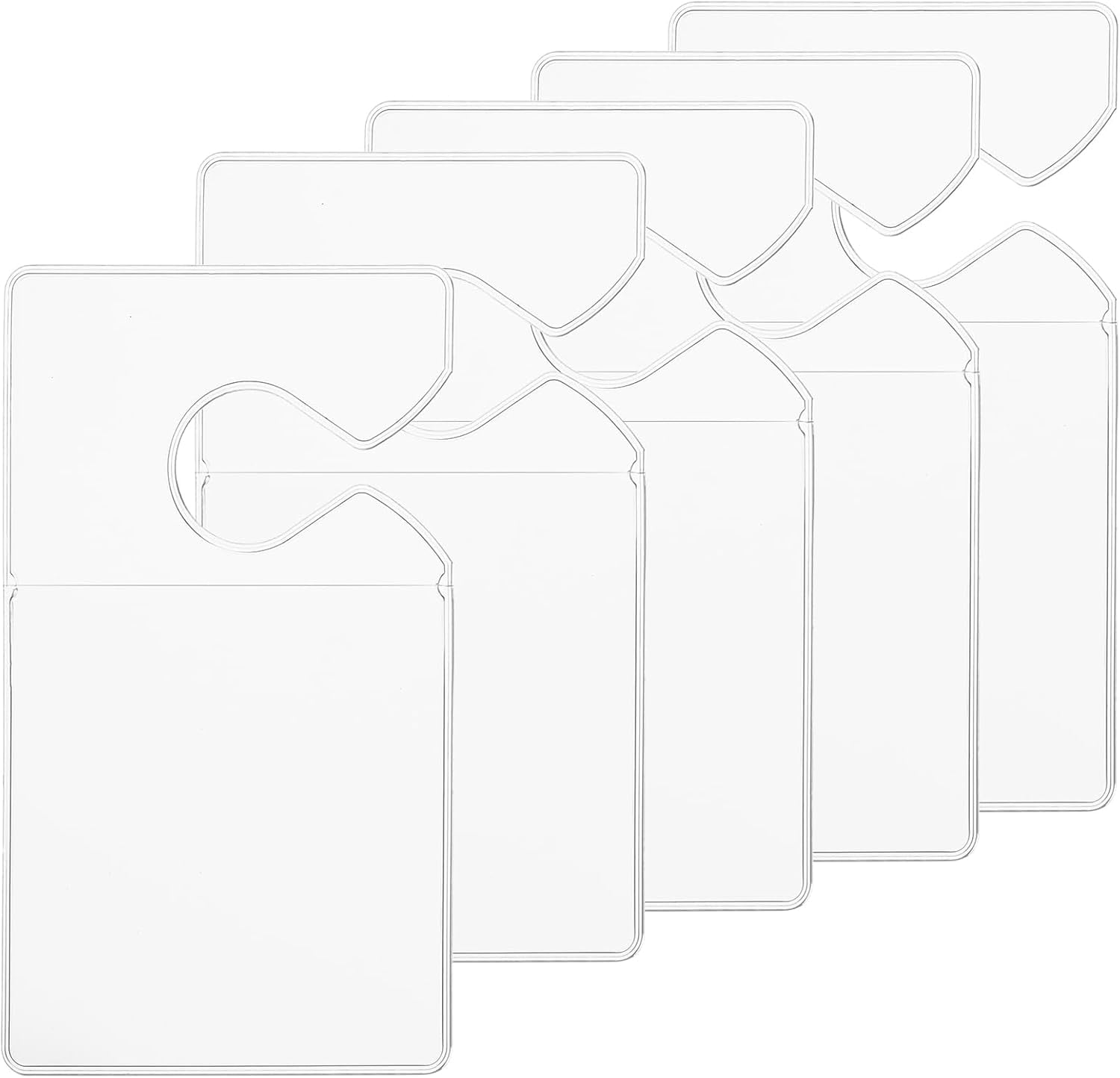 5 Pcs Clear Parking Permit Holder Parking Permit Hang Tags Temporary ...