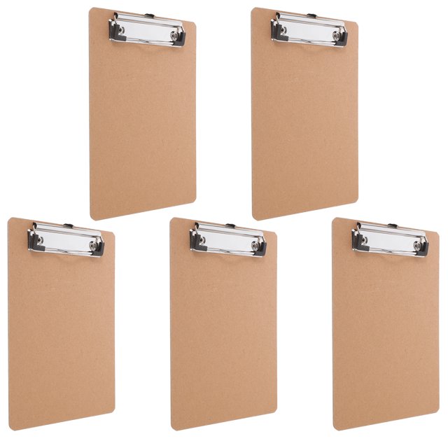 5 Pcs Clip Boards with Storage Heavy Duty Clipboard - Walmart.com