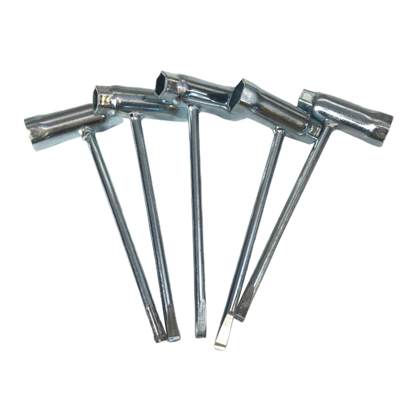 5 Pcs Combination Screwdriver and Wrench,T Wrench Spanner Tool ...