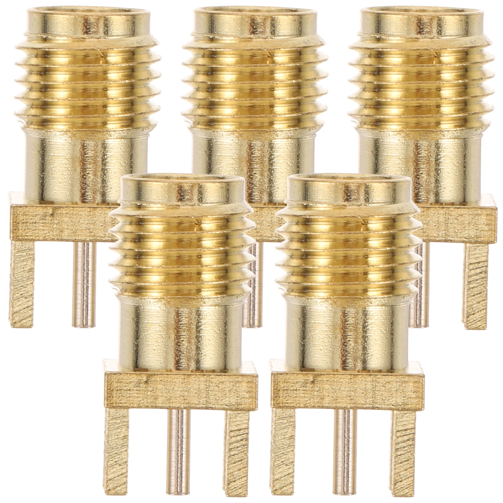 5 Pcs Communication Equipment Coax Connectors Device Edge Mount ...