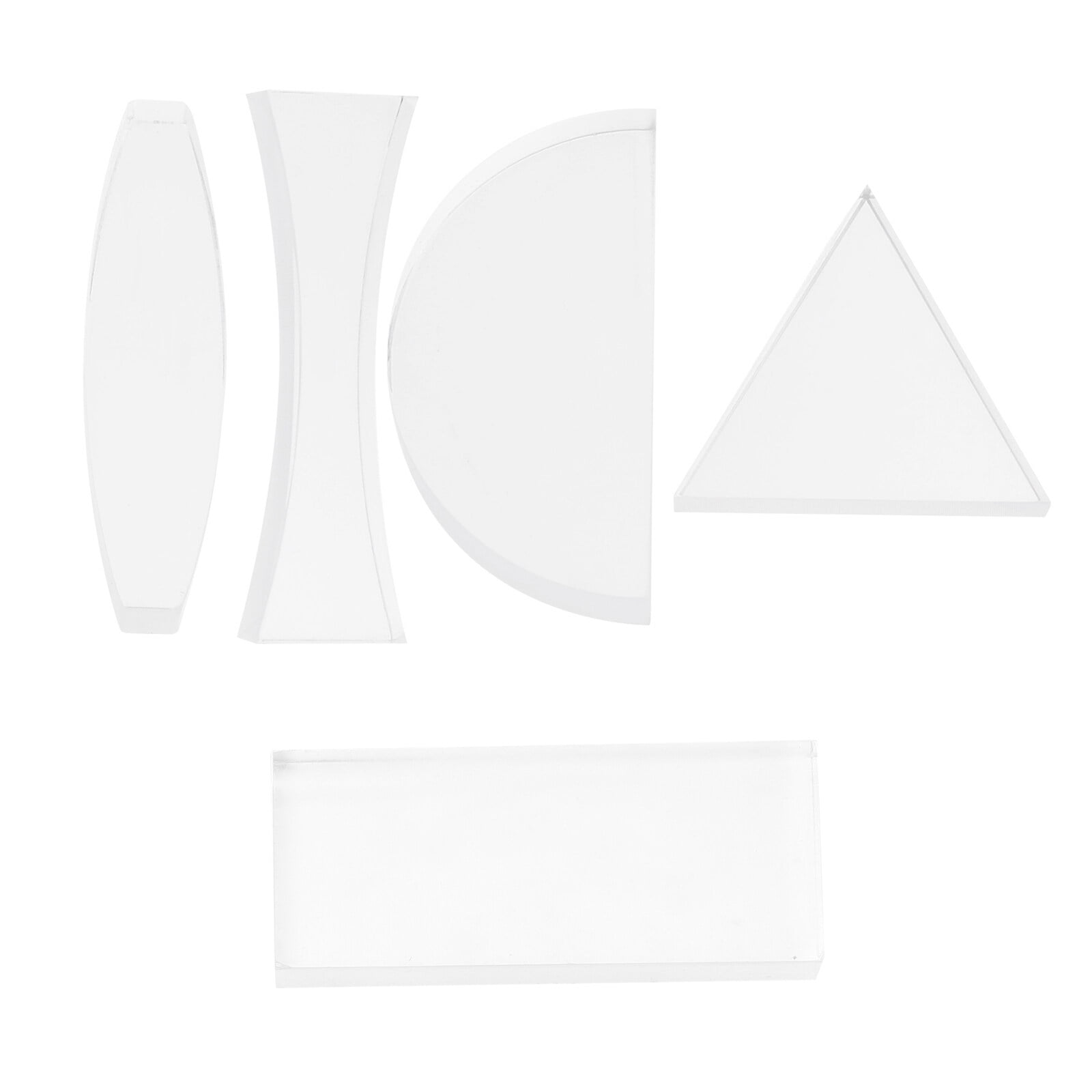 5 Pcs Concave and Convex Lenses for Classroom Optics Optical - Walmart.com