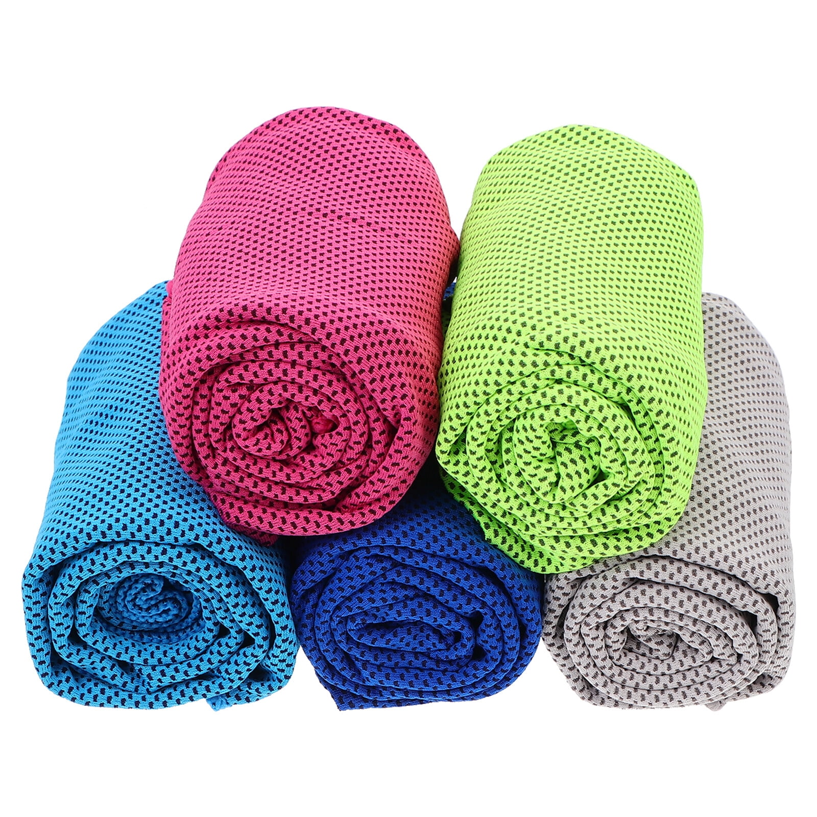 5 Pcs Sports Cooling Towel Workout Towels Washcloth Fitness - Walmart.com