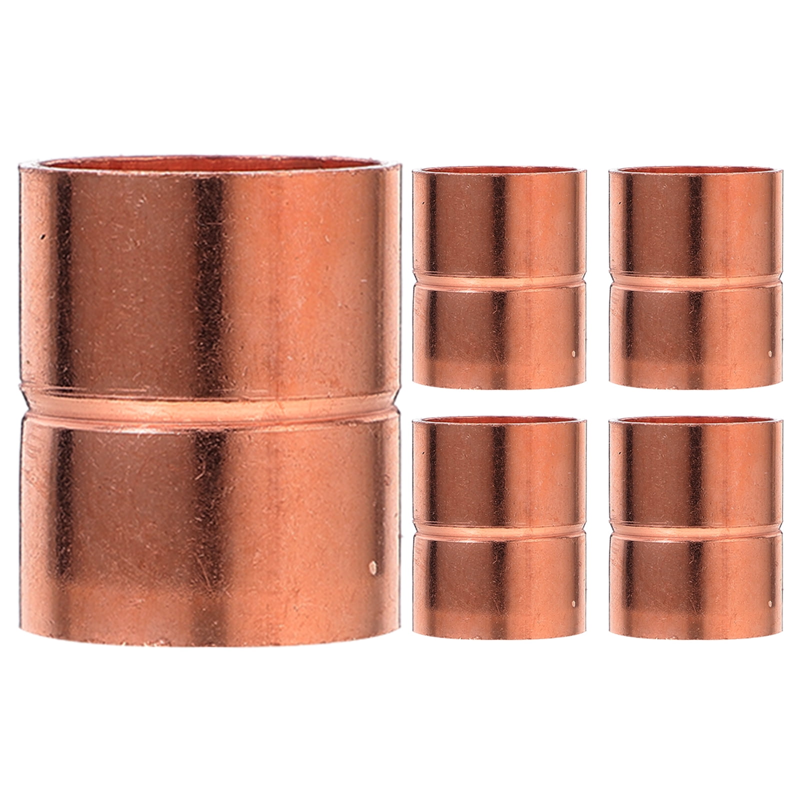 5 Pcs Copper Coupling with Stop Kettle Lid Connection Pipe Accessories ...