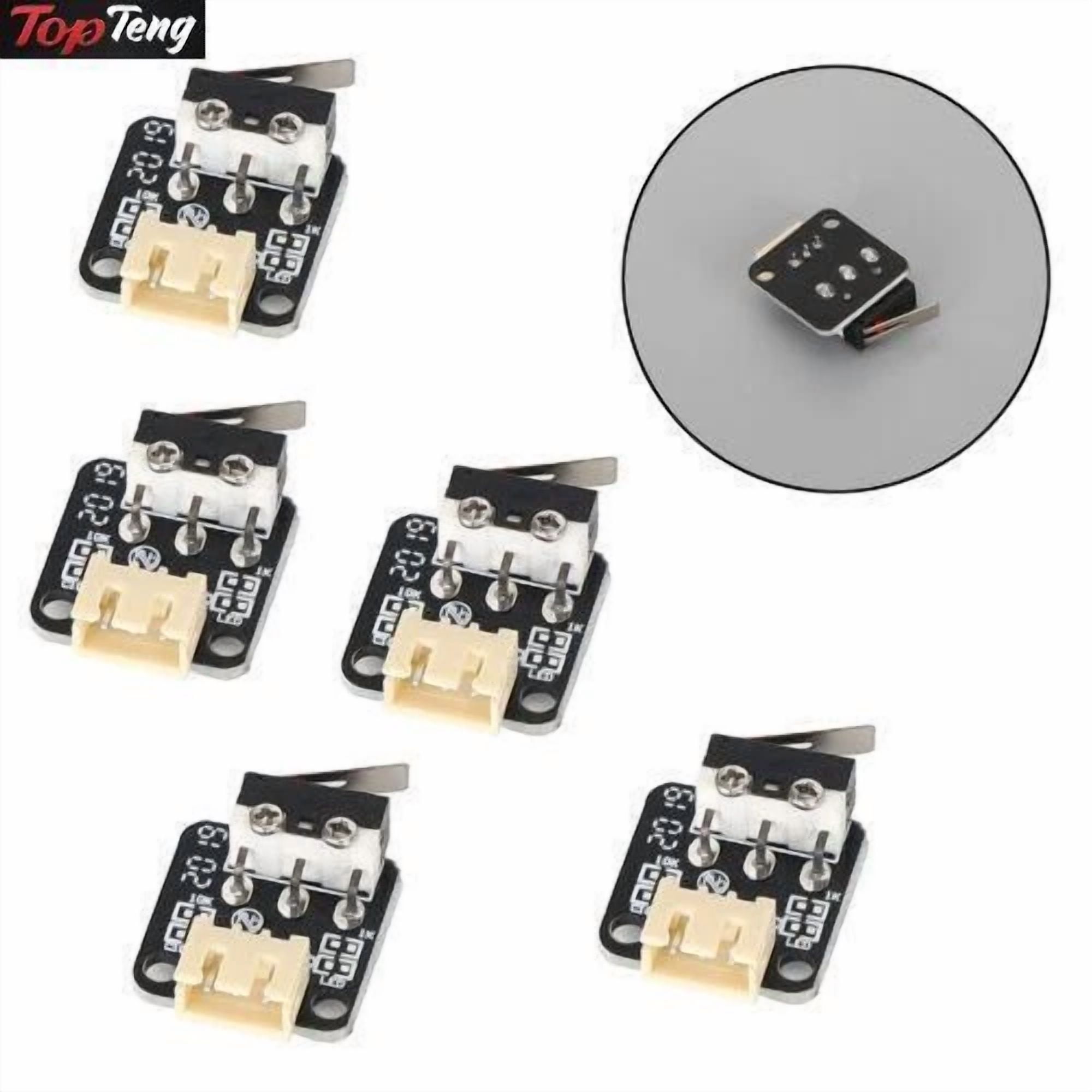 5 Pcs Creality 3D Printer Parts End Stop Limit Switch 3 Pin Fit For Cr ...