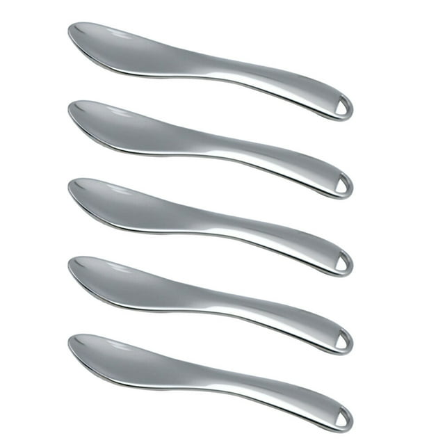 5 Pcs Cream Cosmetic Beauty Spoon Portable Makeup Tools 6.5X1.3X0.3CM ...