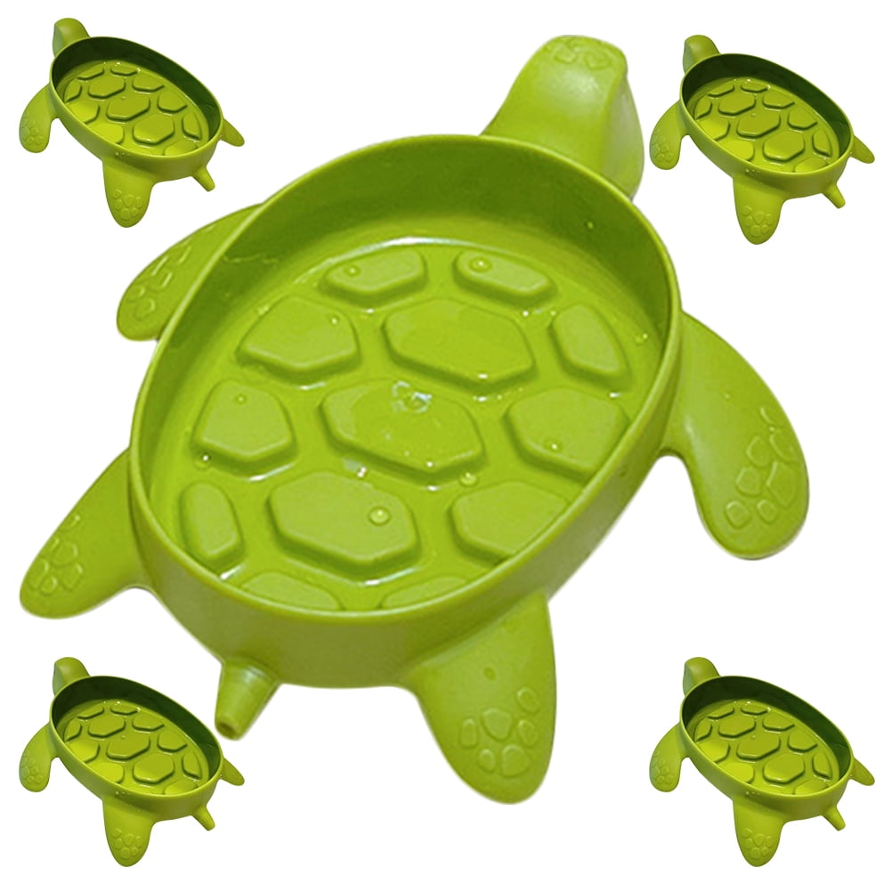 5 Pcs Creative Turtle Soap Box Sink Pad Bathroom Toys Animals - Walmart.com