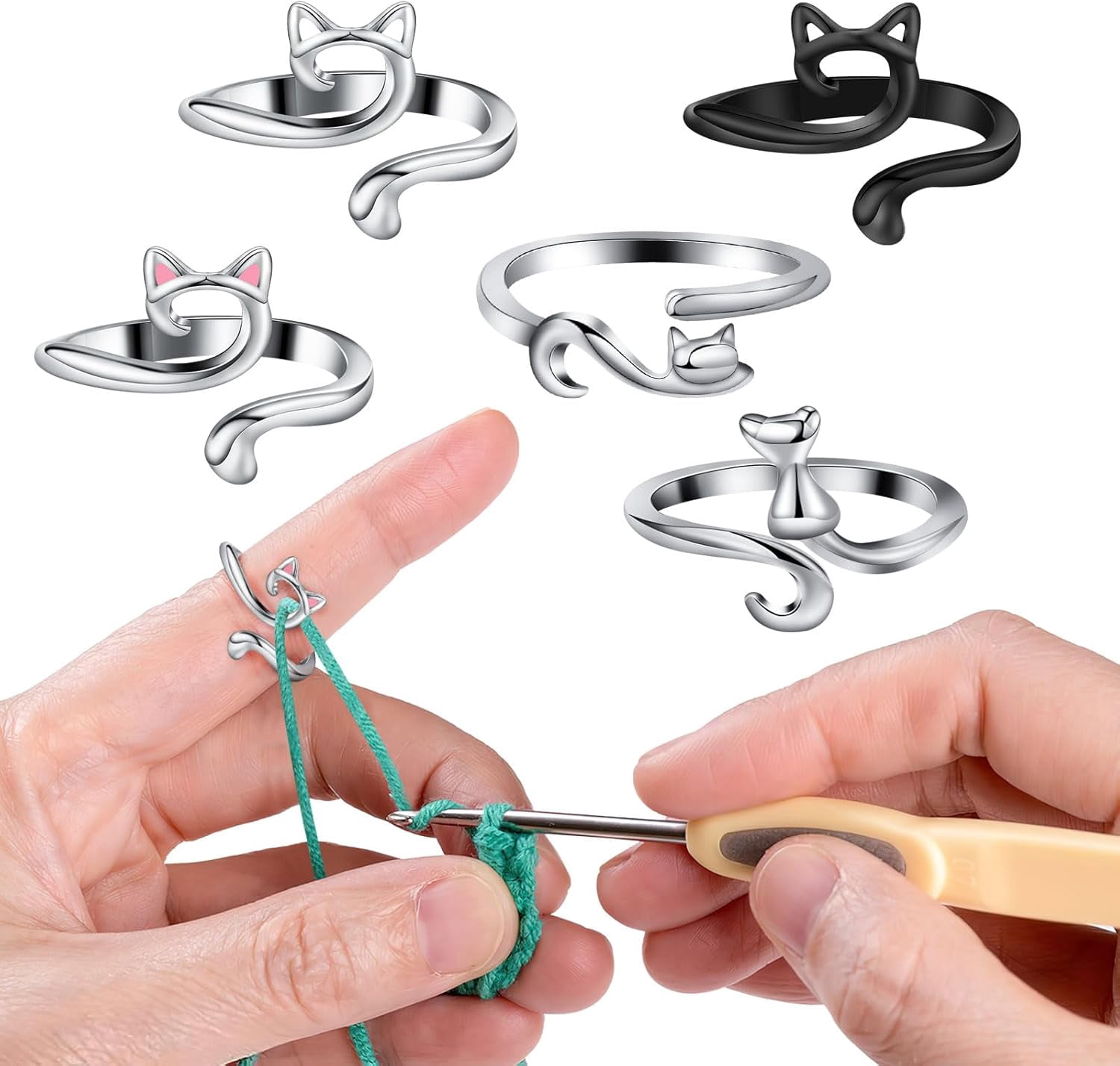 Crochet Rings For Fingers