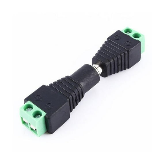 5 Pcs Dc Power Connector Male and Female Connector Cable Adapter Power ...
