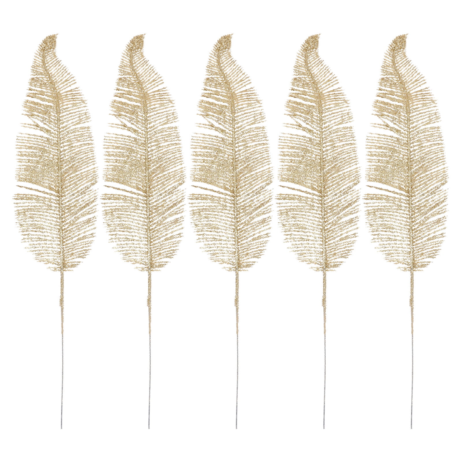 5 Pcs Decor Christmas Tree Artificial Leaves Props Decorate - Walmart.com