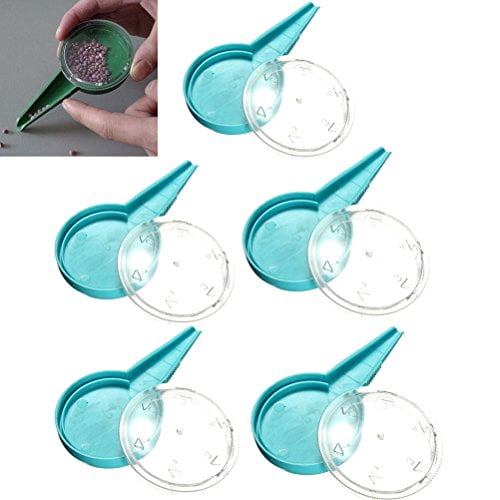 5 Pcs Dial Seed Seeder Sower,Adjustable Hand Held Flower Plant ...