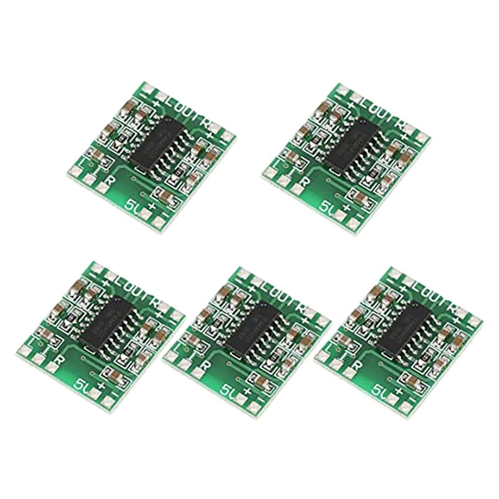 5 Pcs Digital Amplifier Board,2X3W Type D PAM8403 Audio Module DC 5V ...