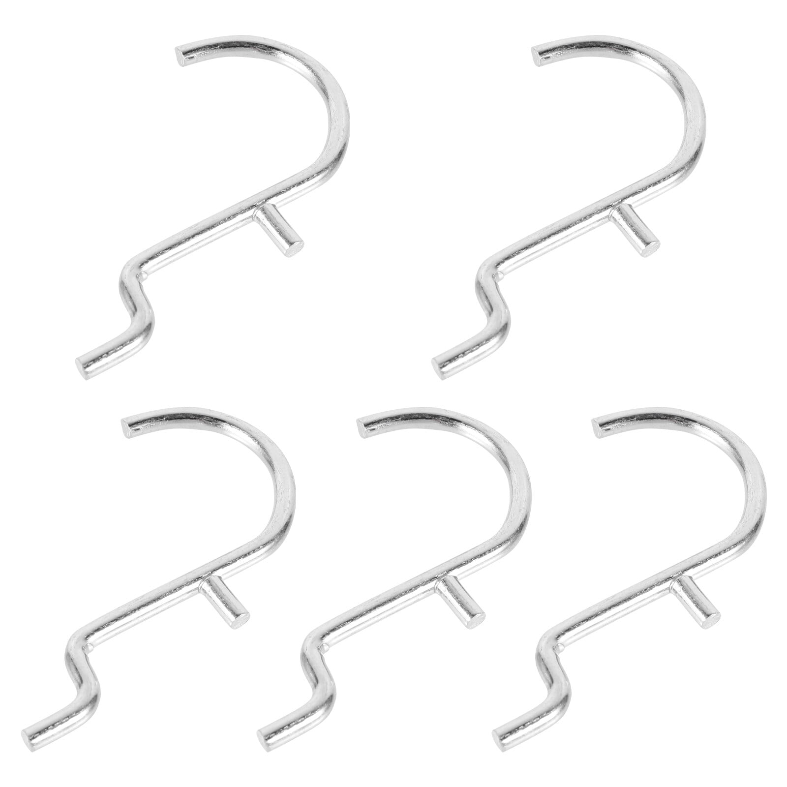 TABLZONE Set of 5 U-Shaped Stainless Steel Pegboard Hooks for Organized ...