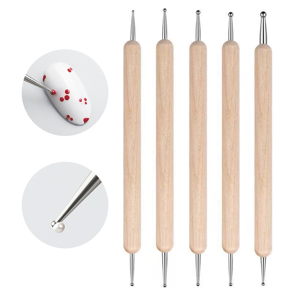 5 Pcs Dotting Tools Nail Art For Painting, Nail Art Dotting Pen Tool ...