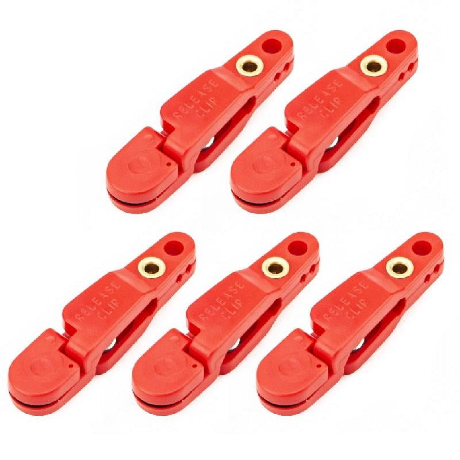 5 Pcs Downrigger Clips Padded Release Clips Heavy Tension Snap Release ...
