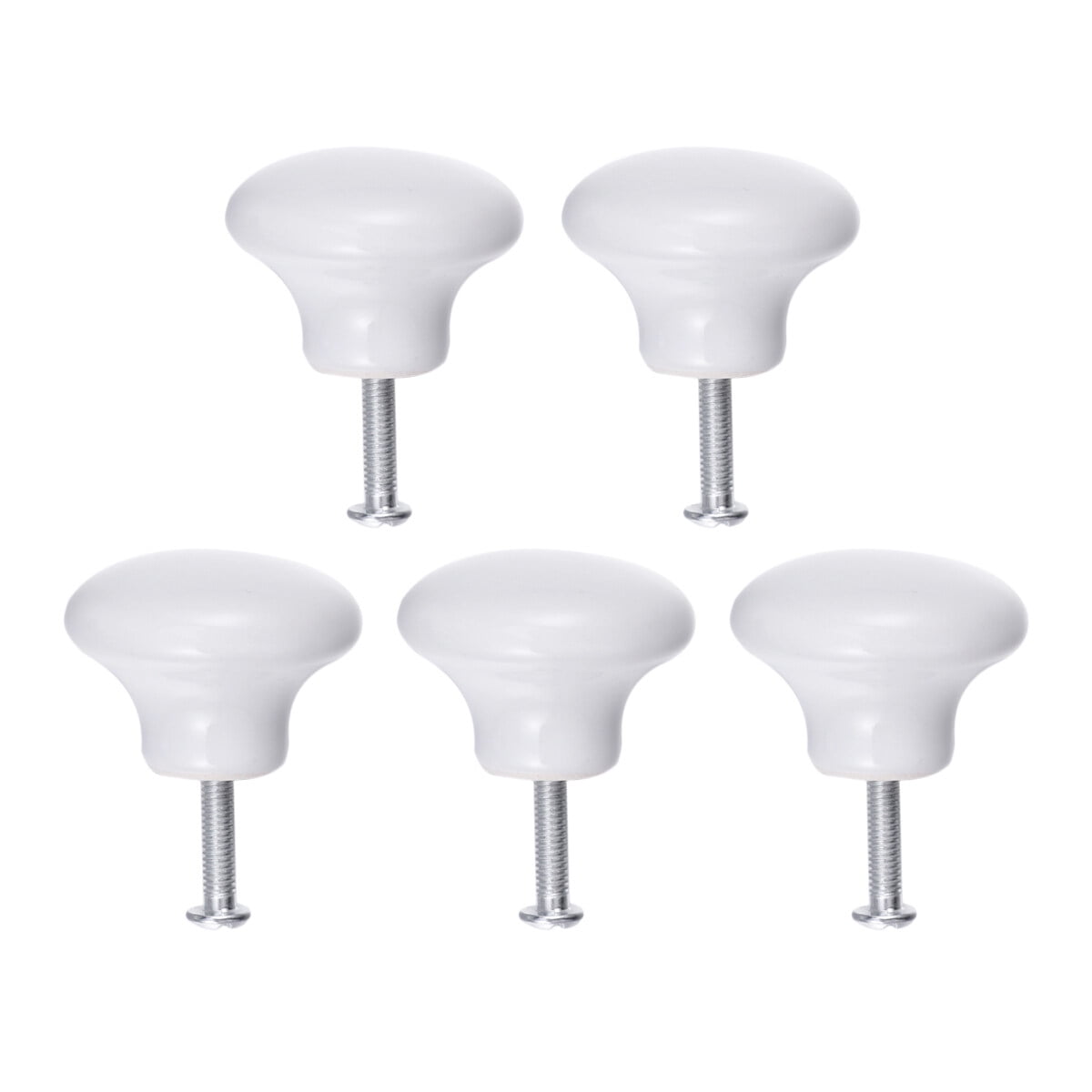 5 Pcs Drawer Pulls Ceramic Pull Handle Round Door Knob Delicate Knobs ...