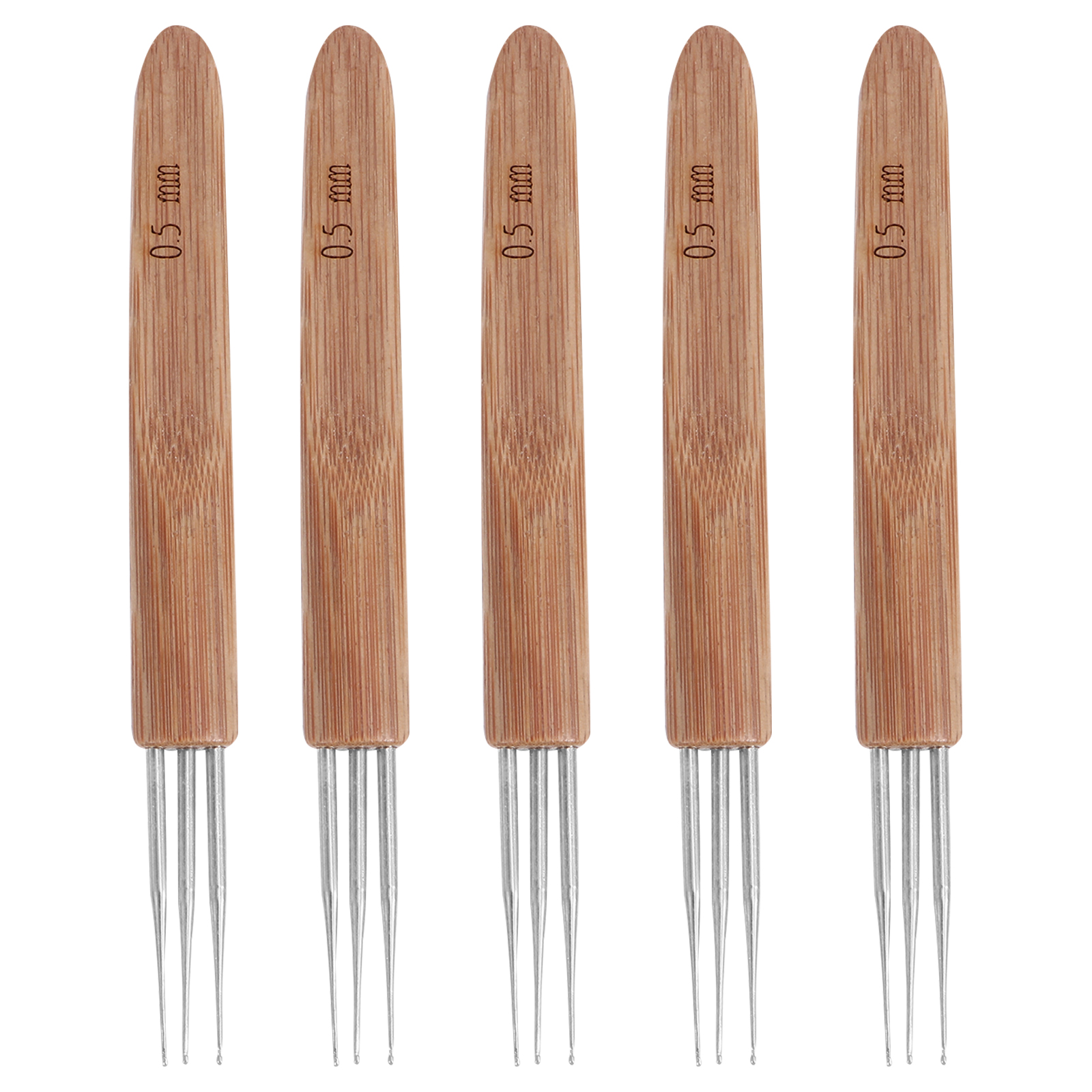 5 Pcs Dread Braider Dreadlocks Tool Crochet Hooks Interlock Needle ...