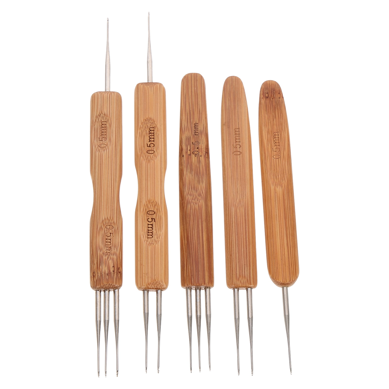 5 Pcs Dreadlock Crochet Knitting Crafts Tool DIY Hooks Thread Needles ...