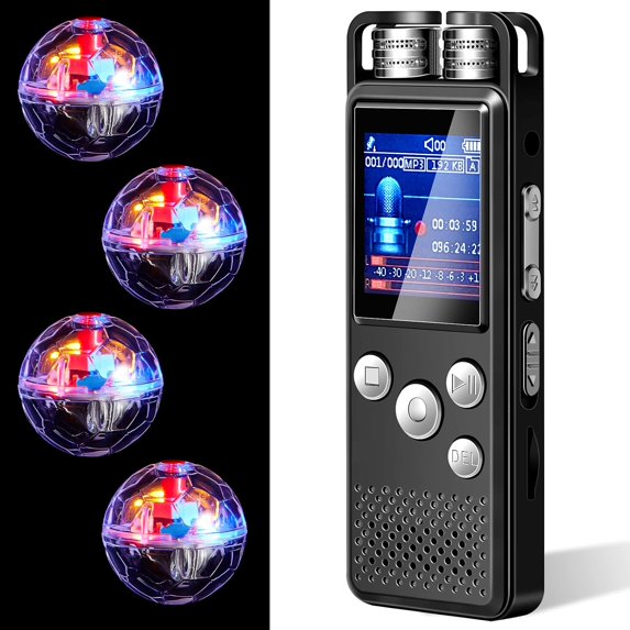 5 Pcs EVP Ghost Hunting Kit Includes Digital Voice s with 4 LED Cat ...