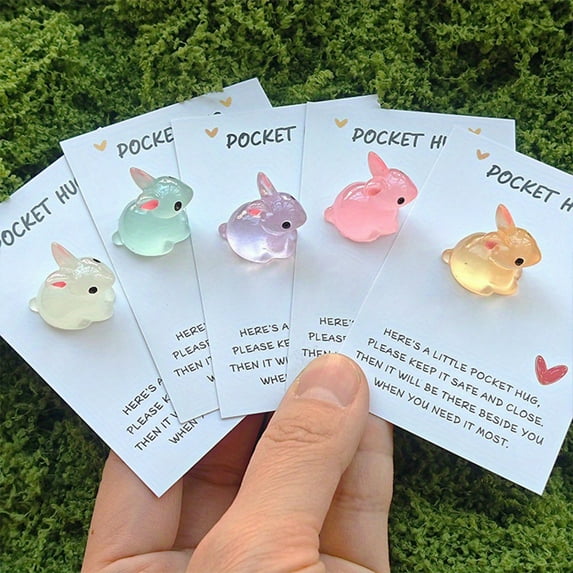 5 Pcs Easter Birthday card set - Cute Shaped Gift Crystal, Cute-shaped ...