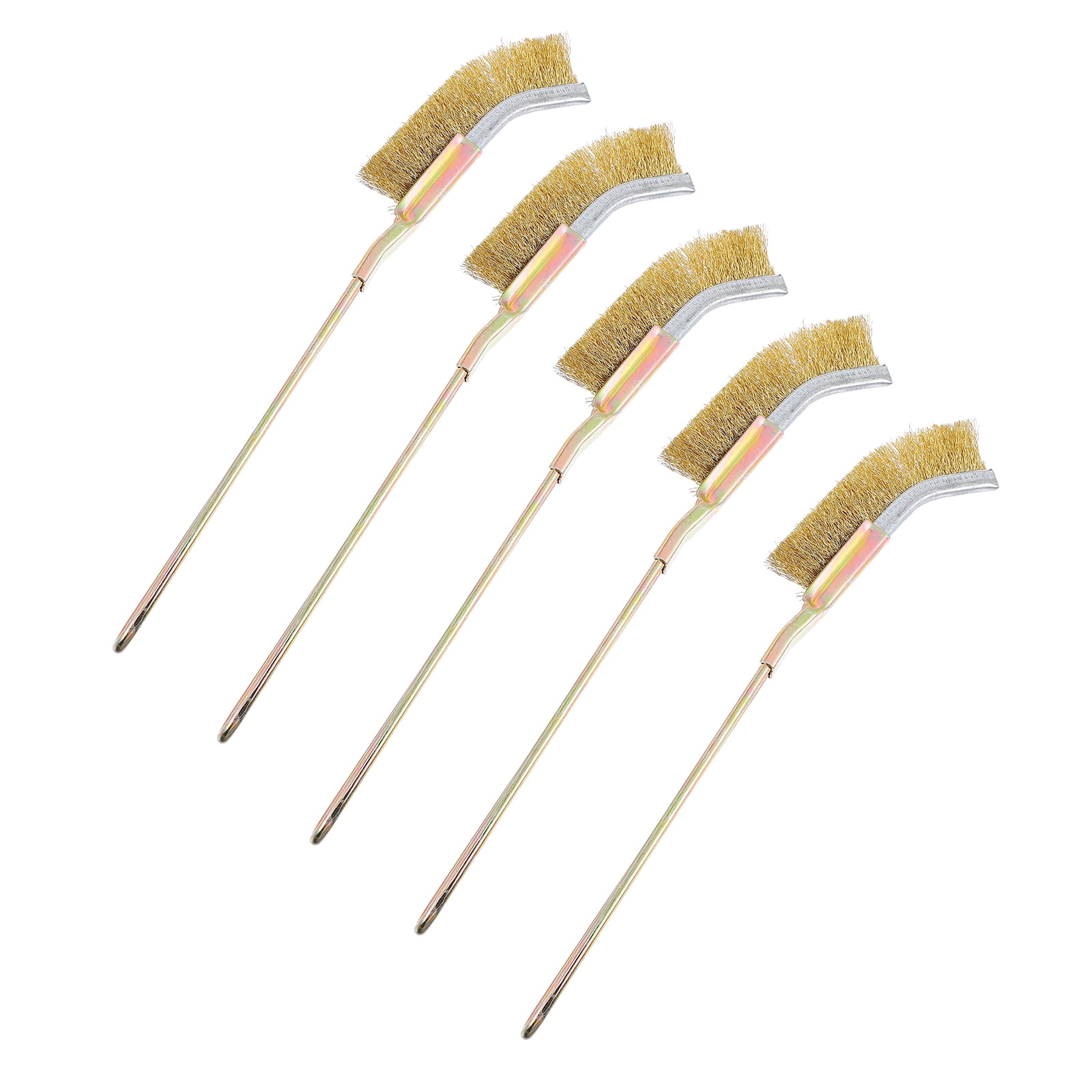 5 Pcs Elbow Copper Wire Brush Cleaning Manual Rust Remover for ...