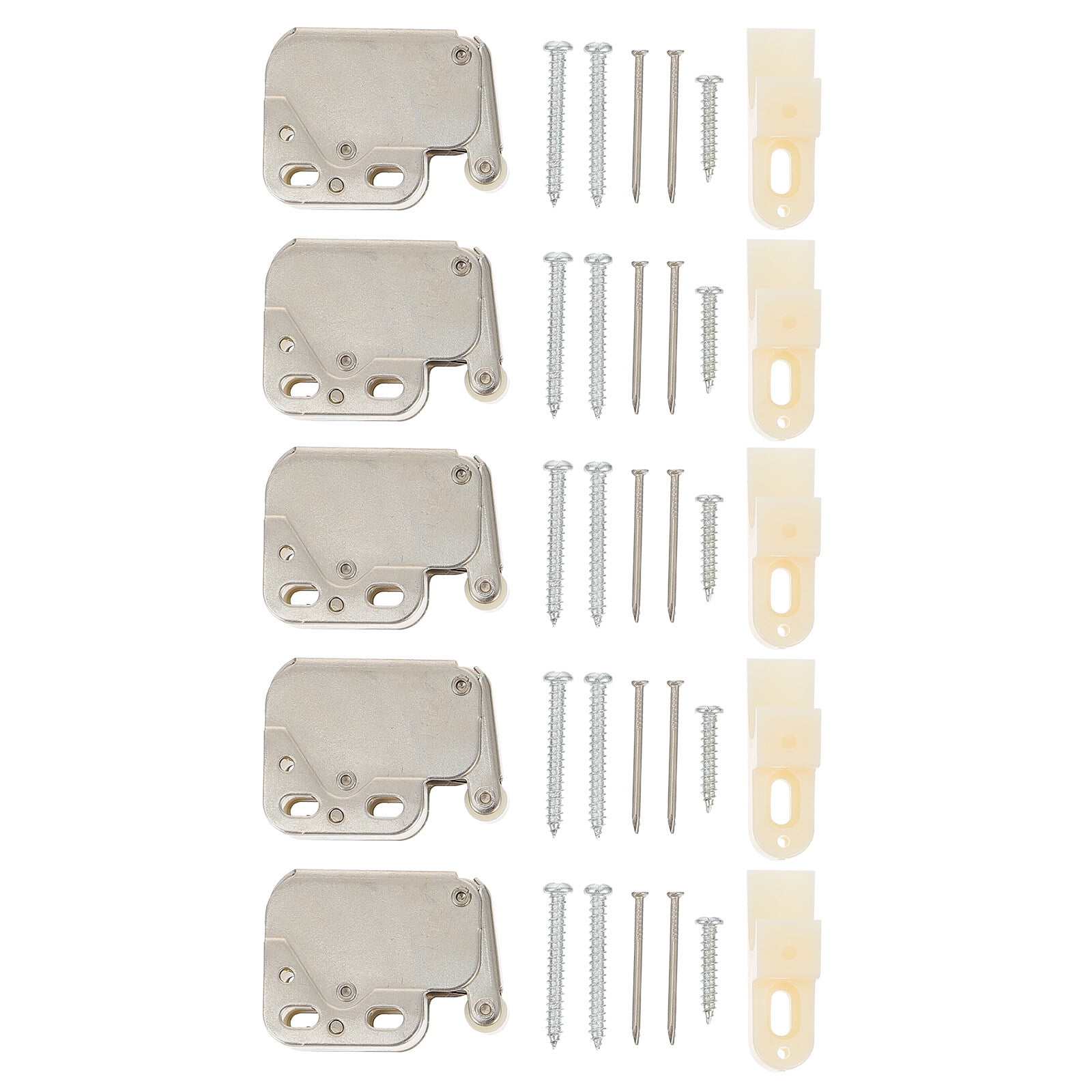 5 Pcs Elephant Trunk Hinge Lock Self Locking Spring Loaded Self-Locking ...