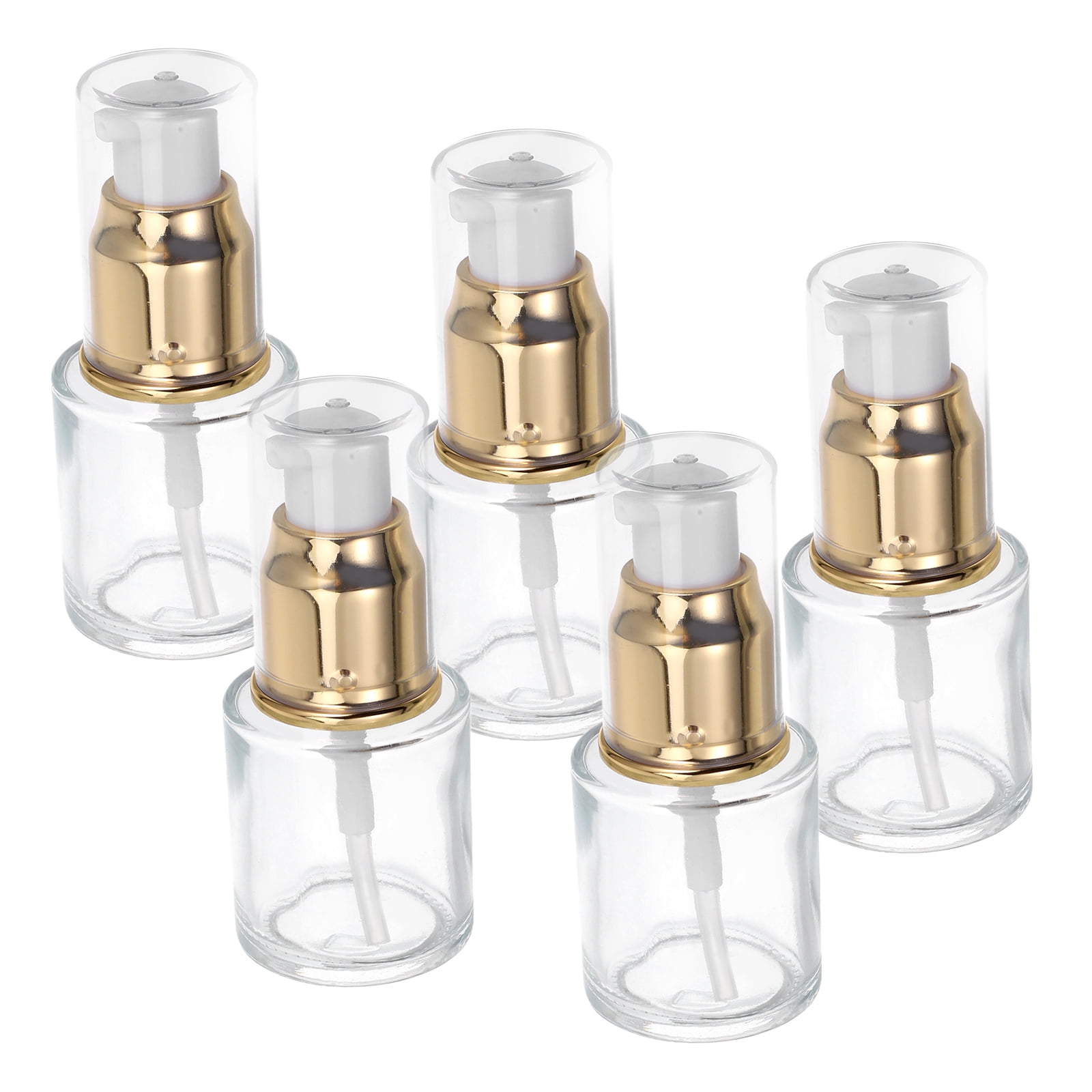 5 Pcs Empty Press Bottle Empty Pump Bottle Detergent Pump Pump Cosmetic ...