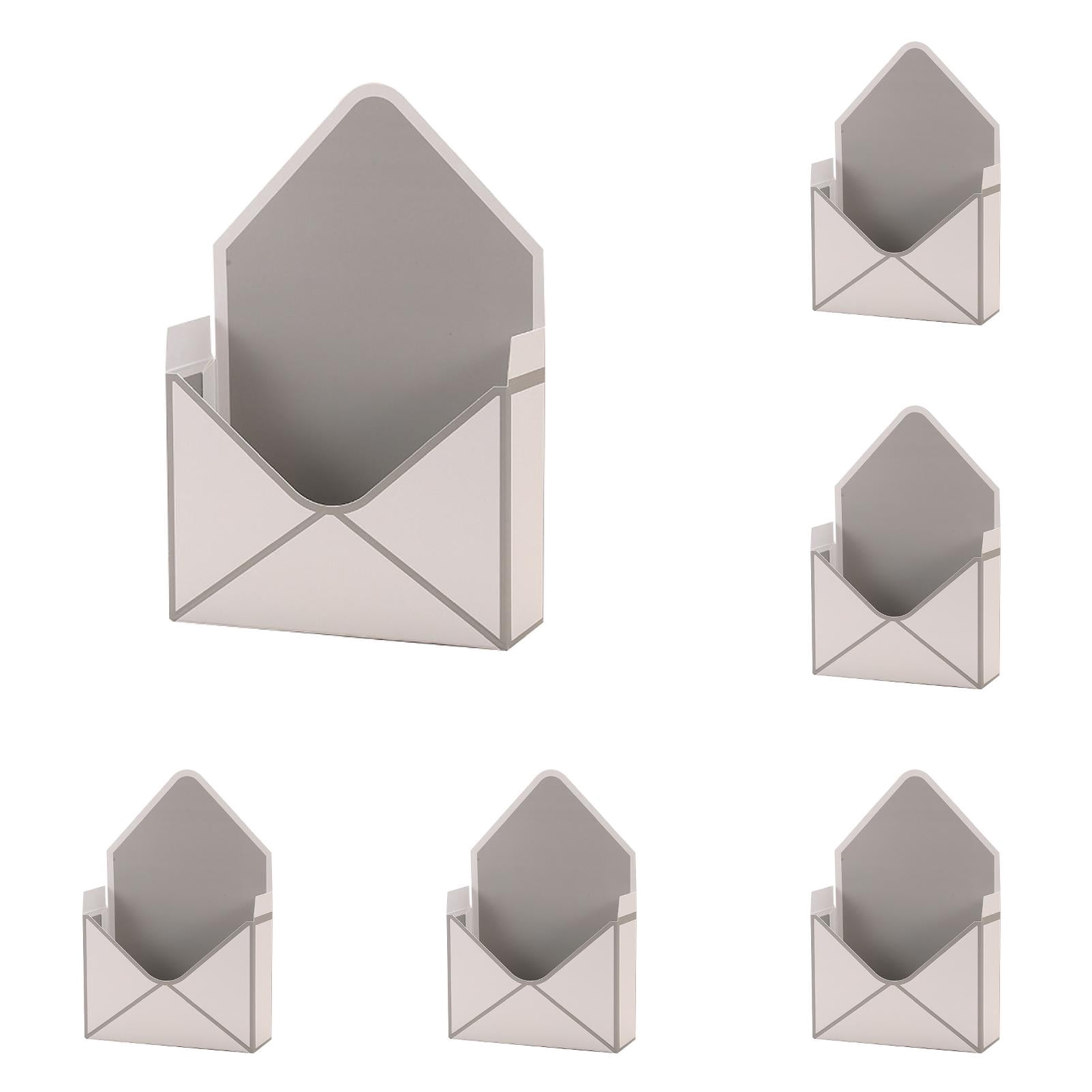 5 Pcs Envelope Flower Boxes, Folding Waterproof Bouquet Gift Box for ...
