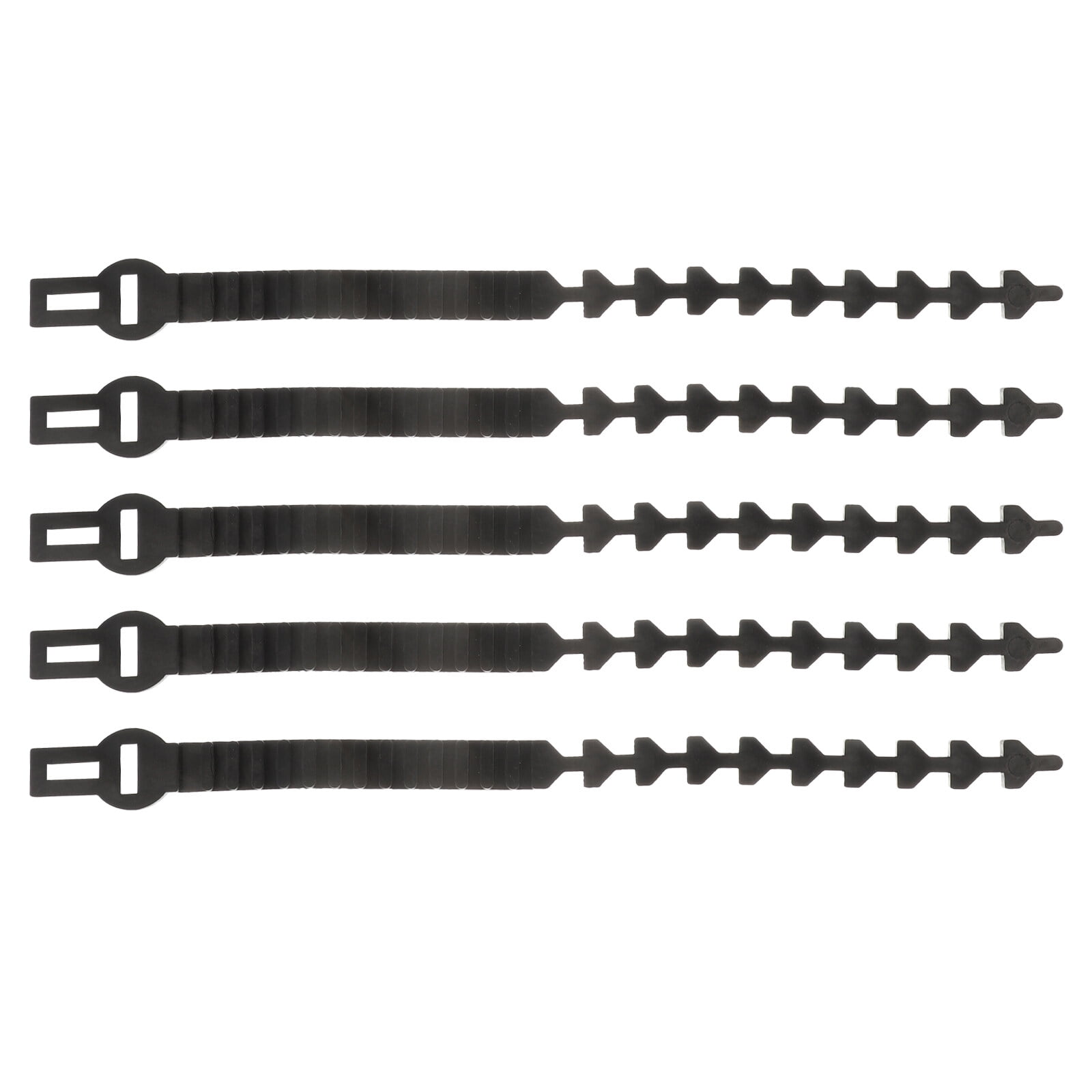 5 Pcs Environmentally Friendly Rubber Ribbon Cable Ties Tree Ties ...