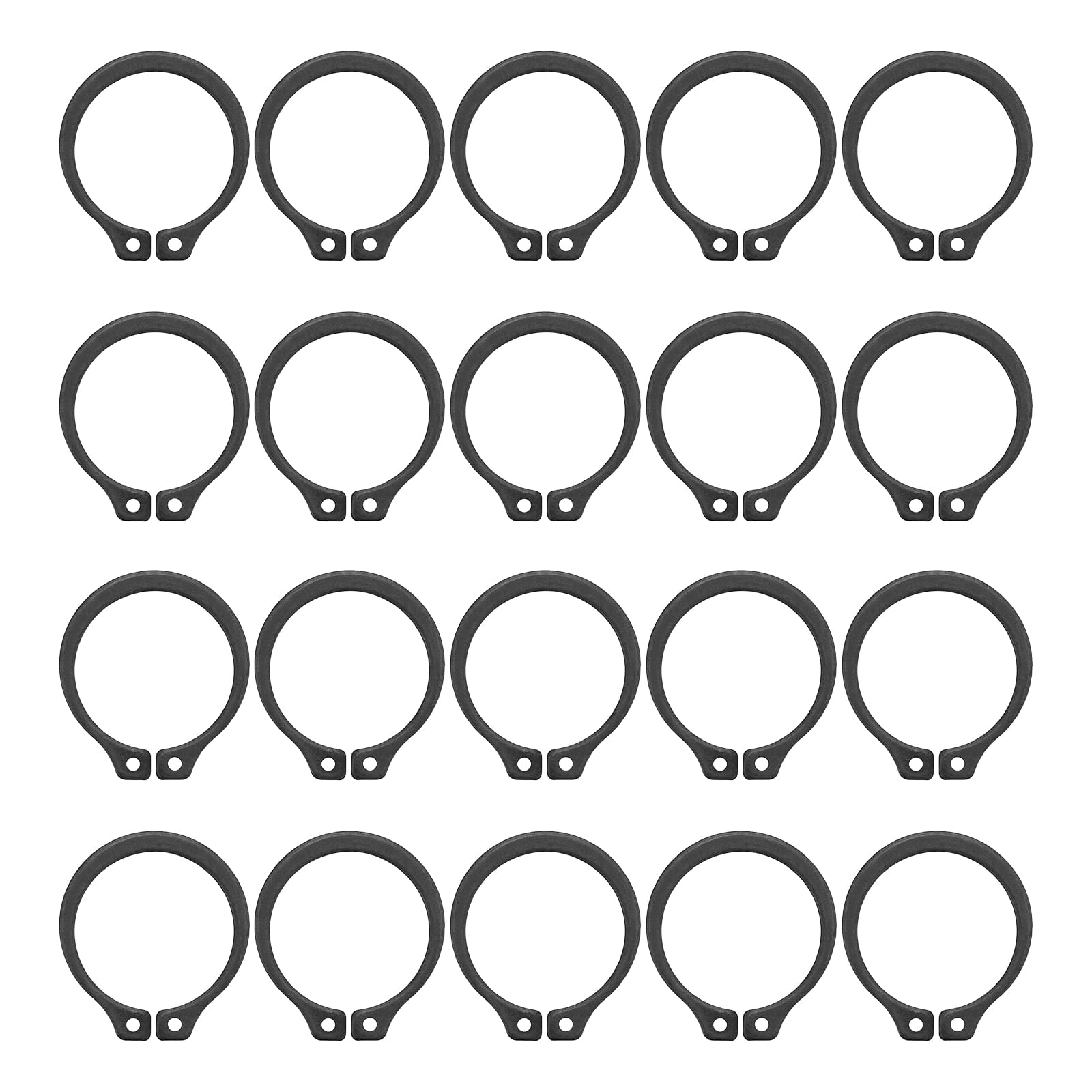 5 Pcs External Retaining Ring - 60mm C Clips Snap Rings Spring Steel ...