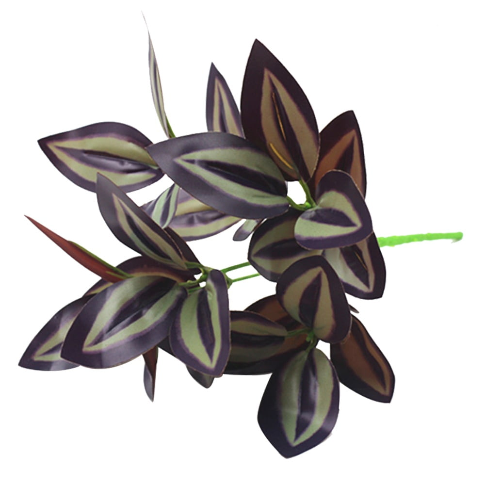 5 Pcs Fake Vine Artificial Plants Outdoor Faux Indoor Purple - Walmart.com