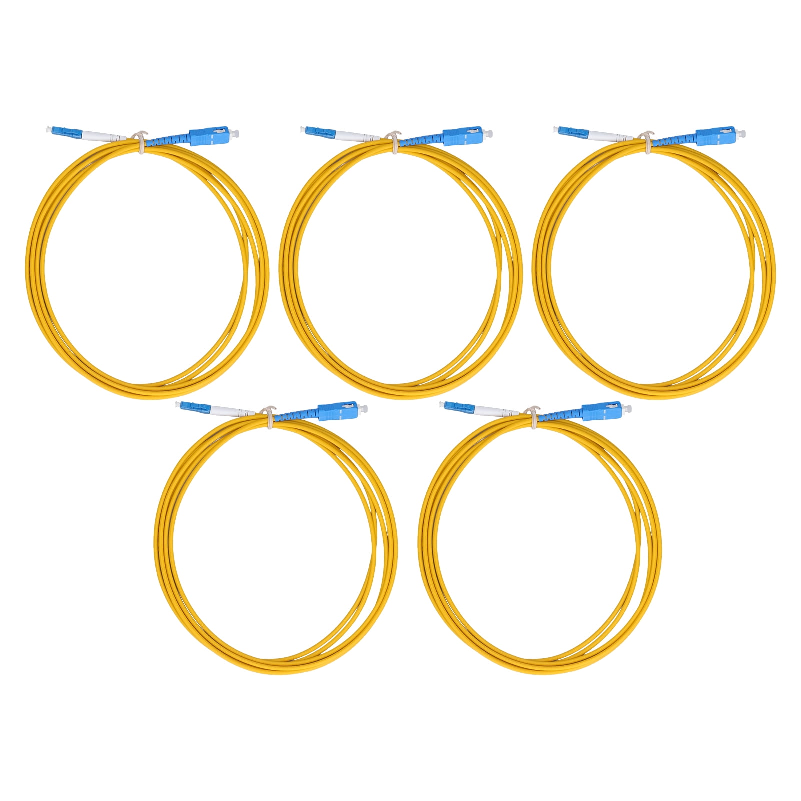 5 Pcs Fiber Optic Cable Low Insertion Loss High Speed Stable ...