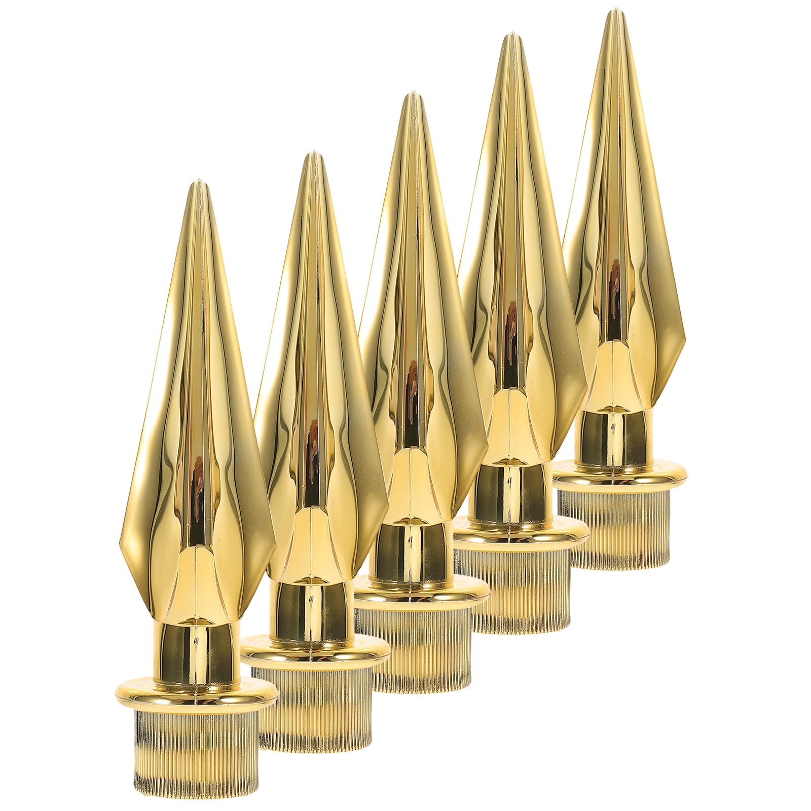 Golden Flagpole Finial with Pointed Shape for Outdoor Decoration ...