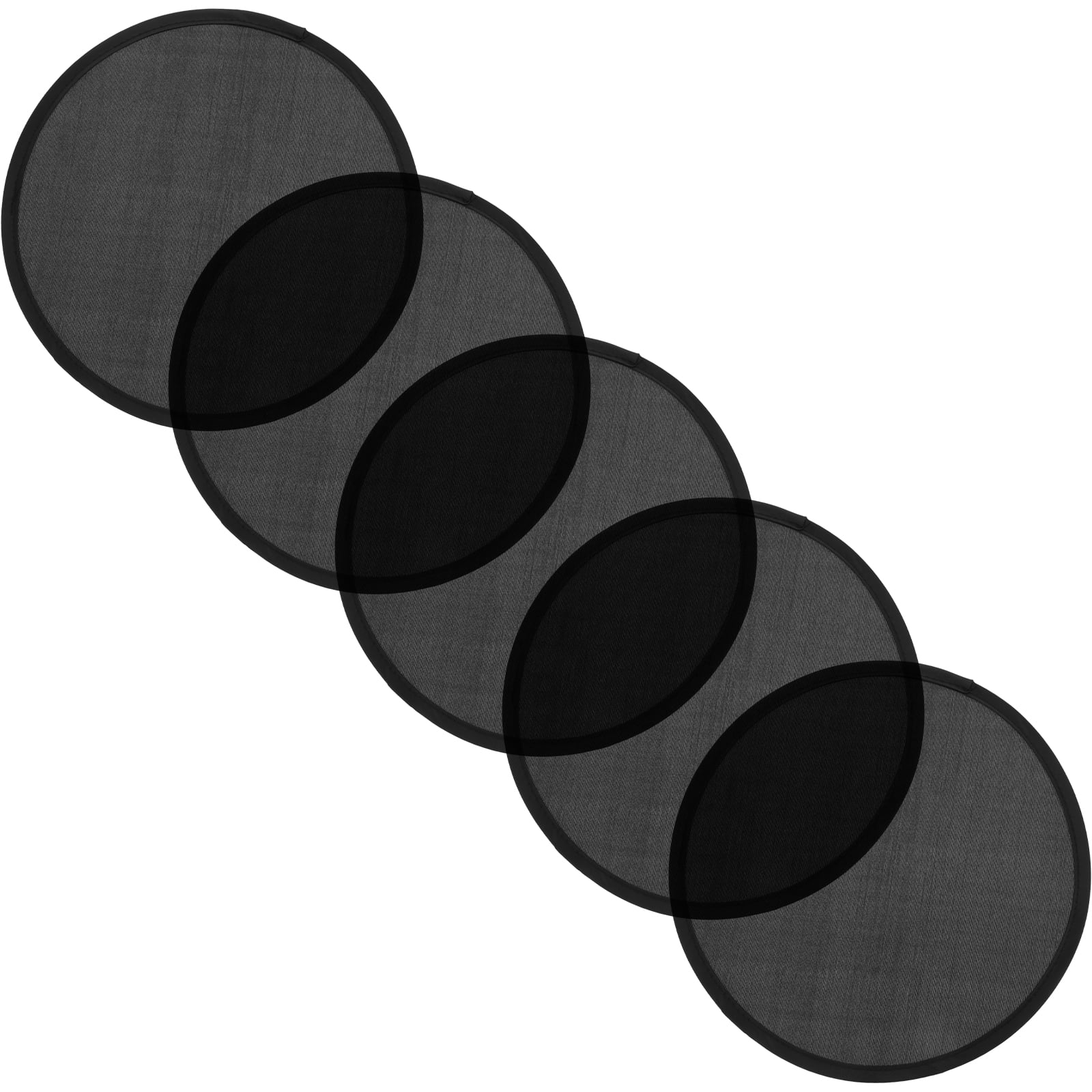 5 Pcs Folding Fan Griddle Folding Hand Fan Fold Fan Folding Round Fan ...
