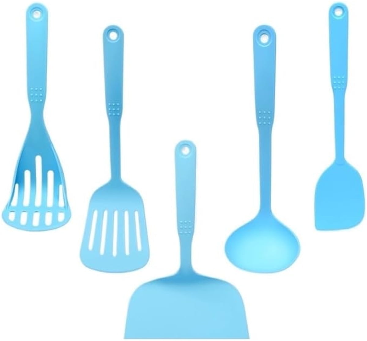 5 Pcs Food Grade Silicone Cooking Utensils,Basic Cooking Kitchen ...