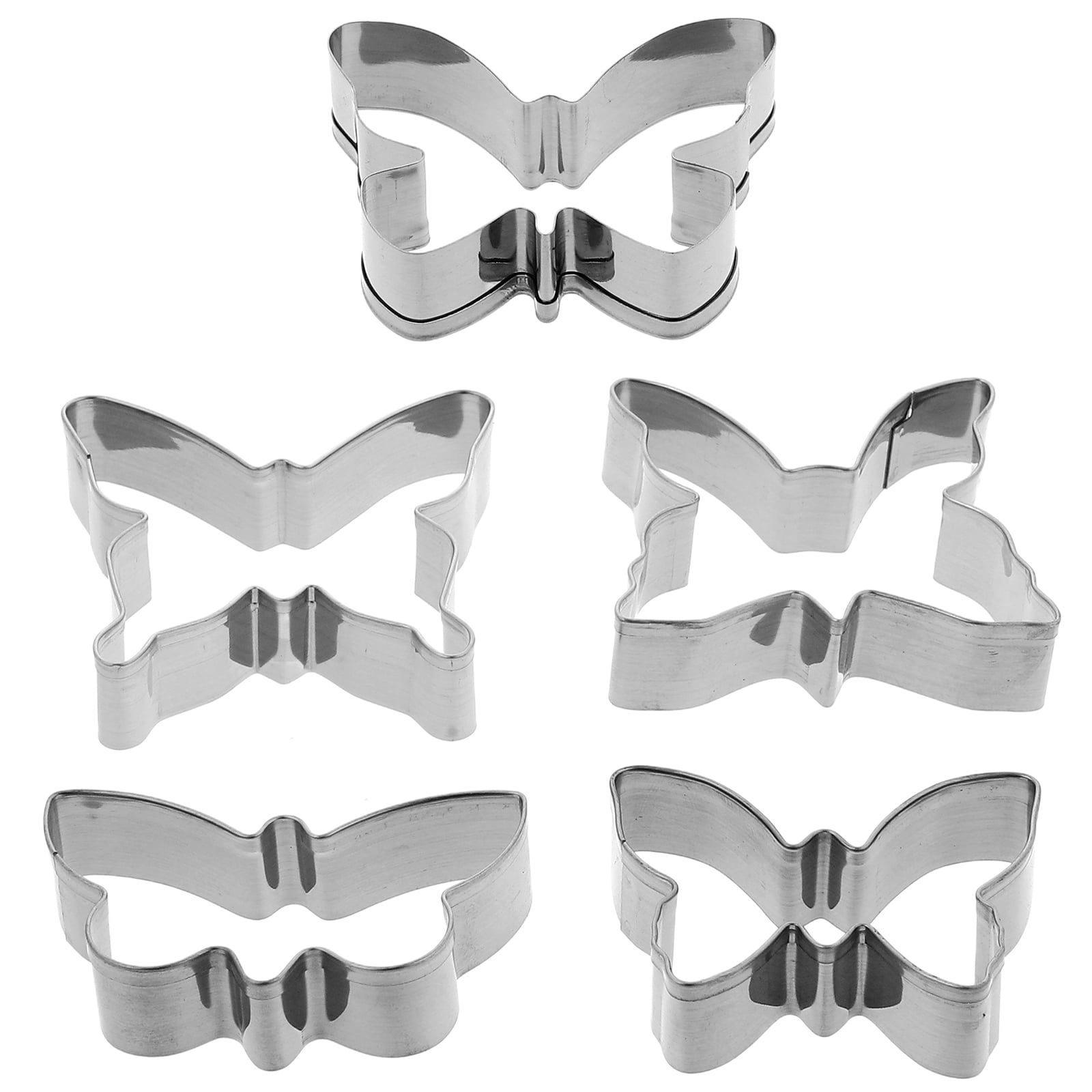 5 Pcs Fudge Chocolate Kitchen Assesorries Accessory Butterfly Cookie ...