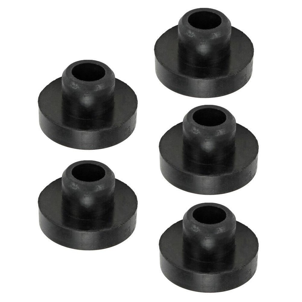 5 Pcs Fuel Tank Bushing Grommet, Black Universal Gas Grommet Bushings ...