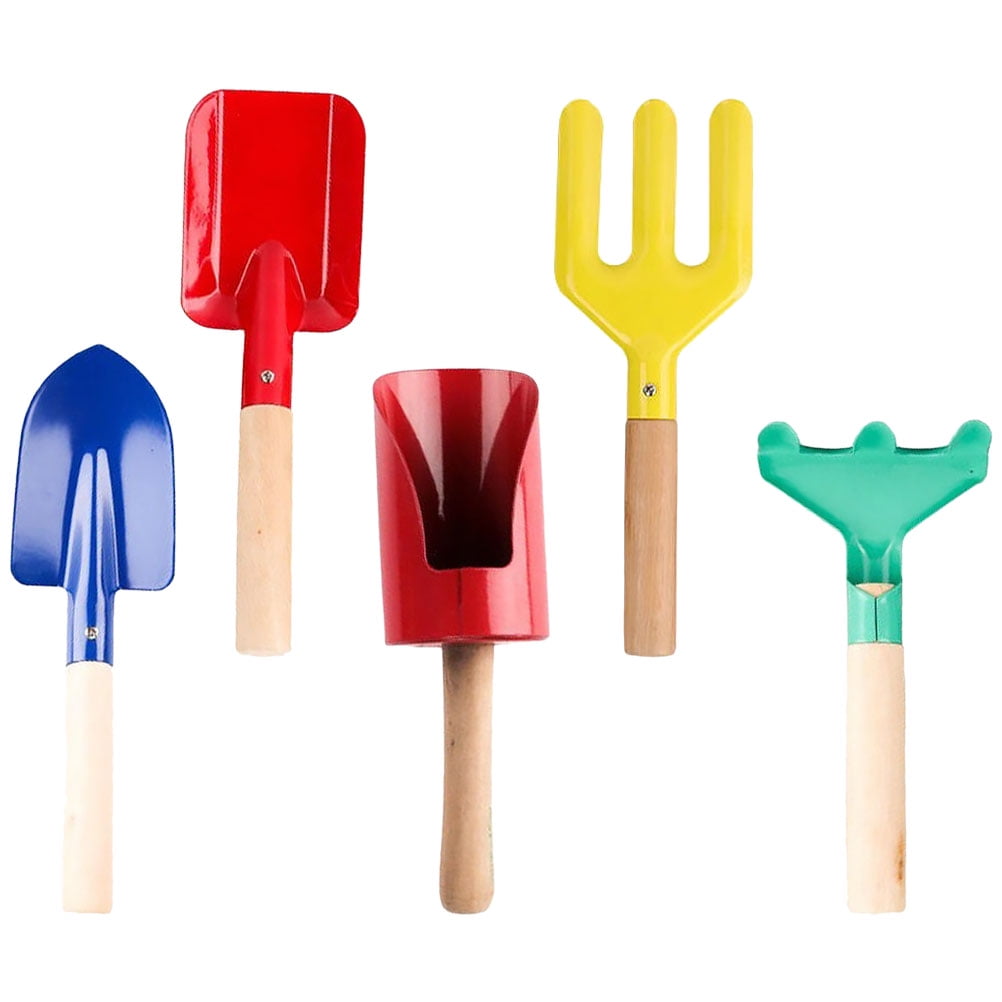5 Pcs Garden Tool Set Flower Planting Tools Gardening Art Tools Child M ...
