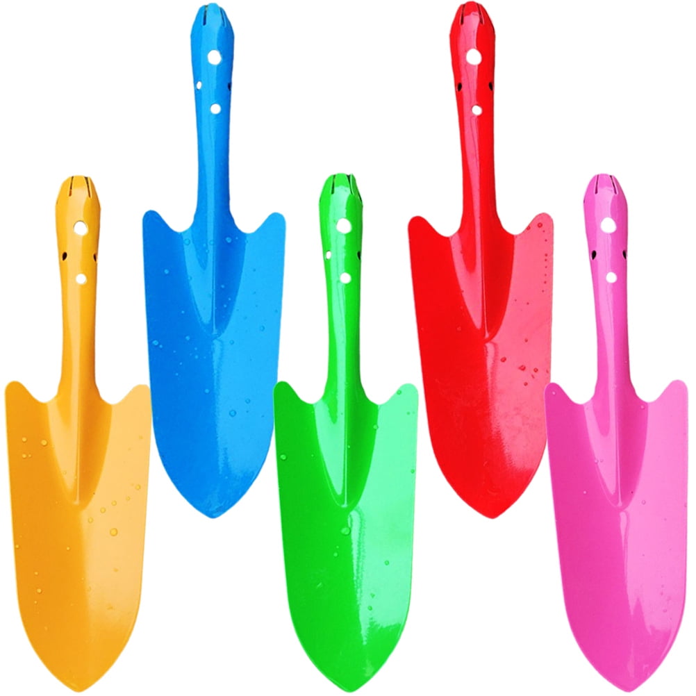 5 Pcs Gardening Shovel Hand Shovels for Planting Mini Sand Scoop Trowel ...