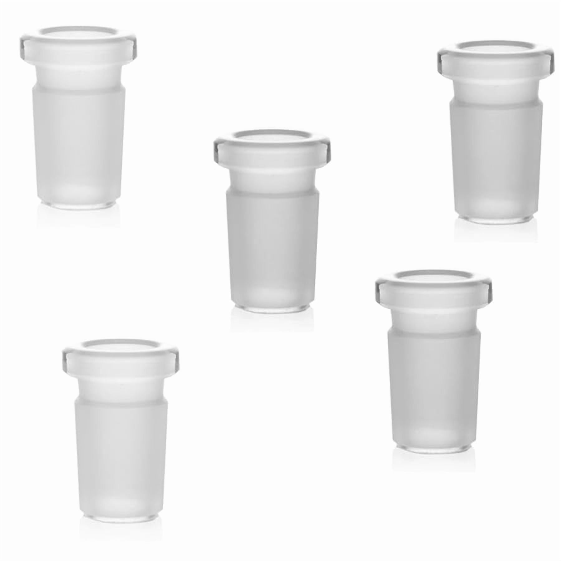 5 Pcs Glass Joint Adapter Connector Accessories,18/14 Joint Sizes for ...