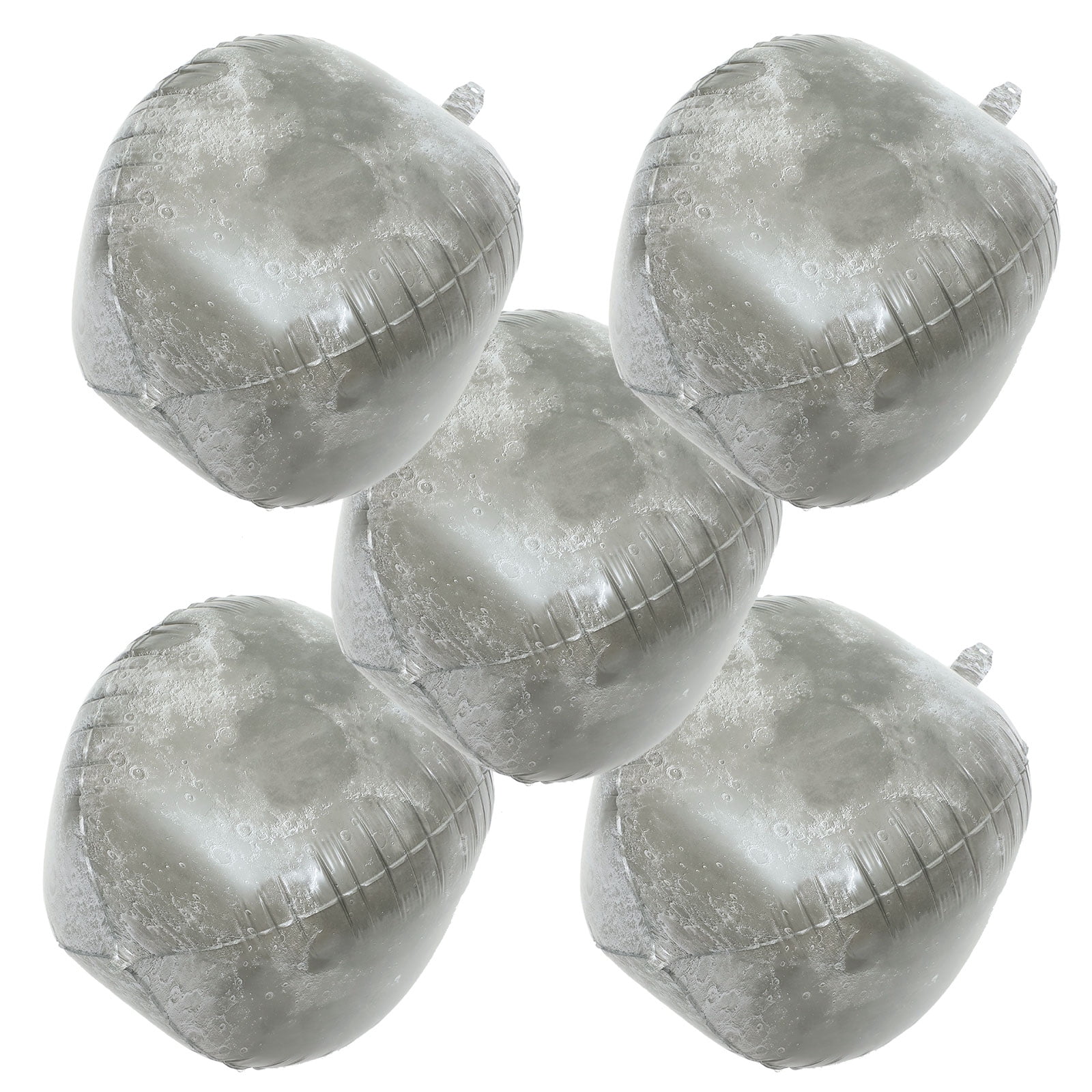 5 Pcs Globe Balloon Party Balloons Moon Astetic Room Decor Clear ...