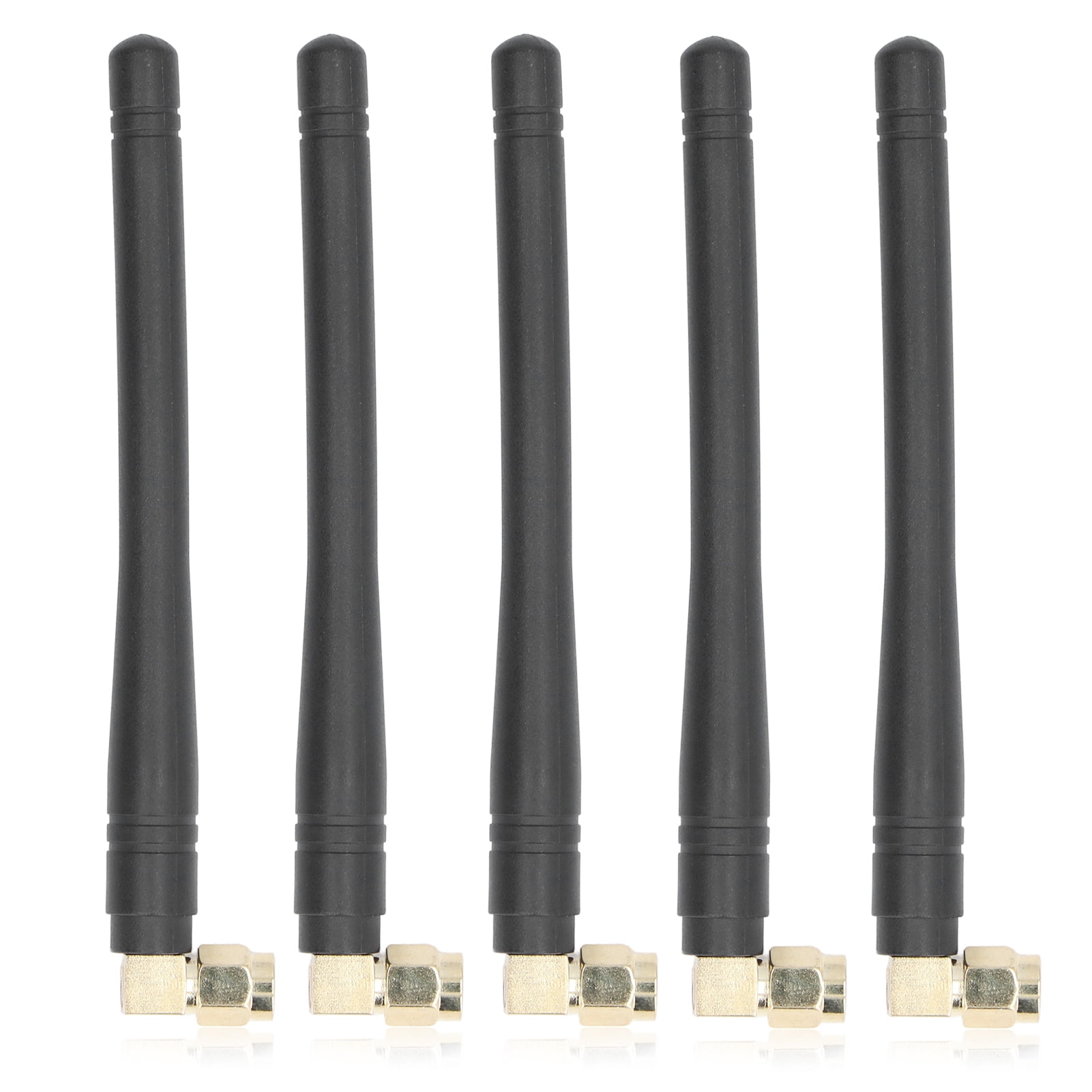 5 Pcs Glue Stick Antenna 5G Omni High Gain SMA Male Elbow Interface ...