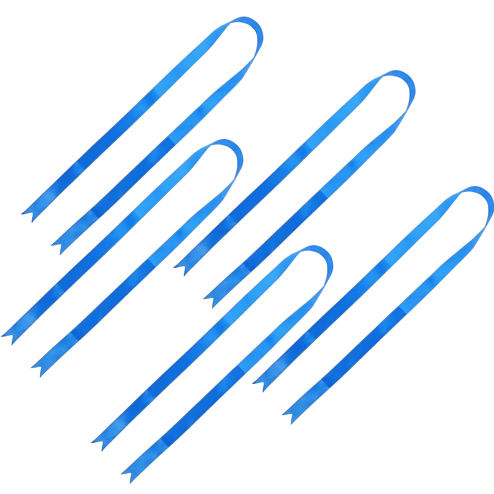 Houderco Graduation Ribbons Blue Polyester for 5Pcs 100X2cm - Walmart.com